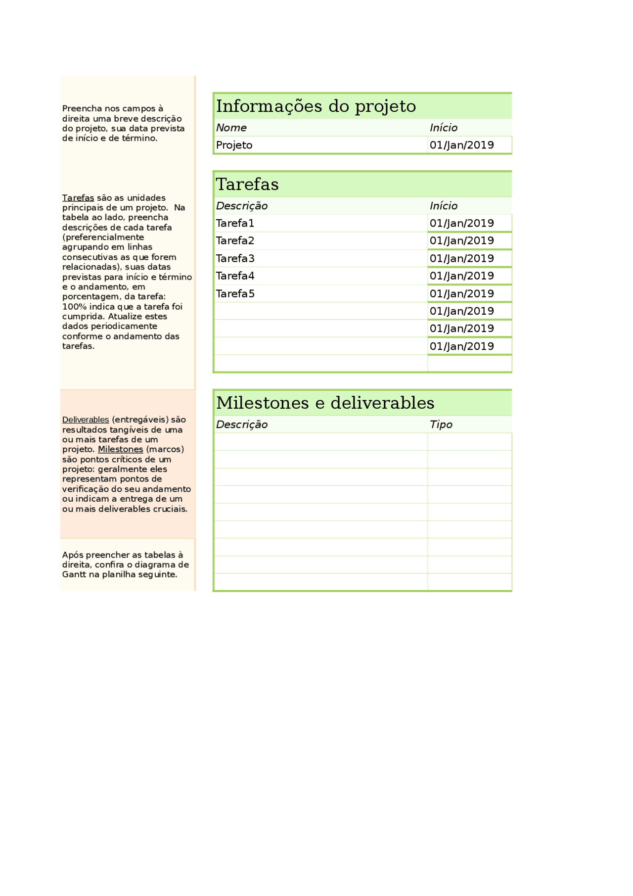 Cronograma De Projetos Docsity