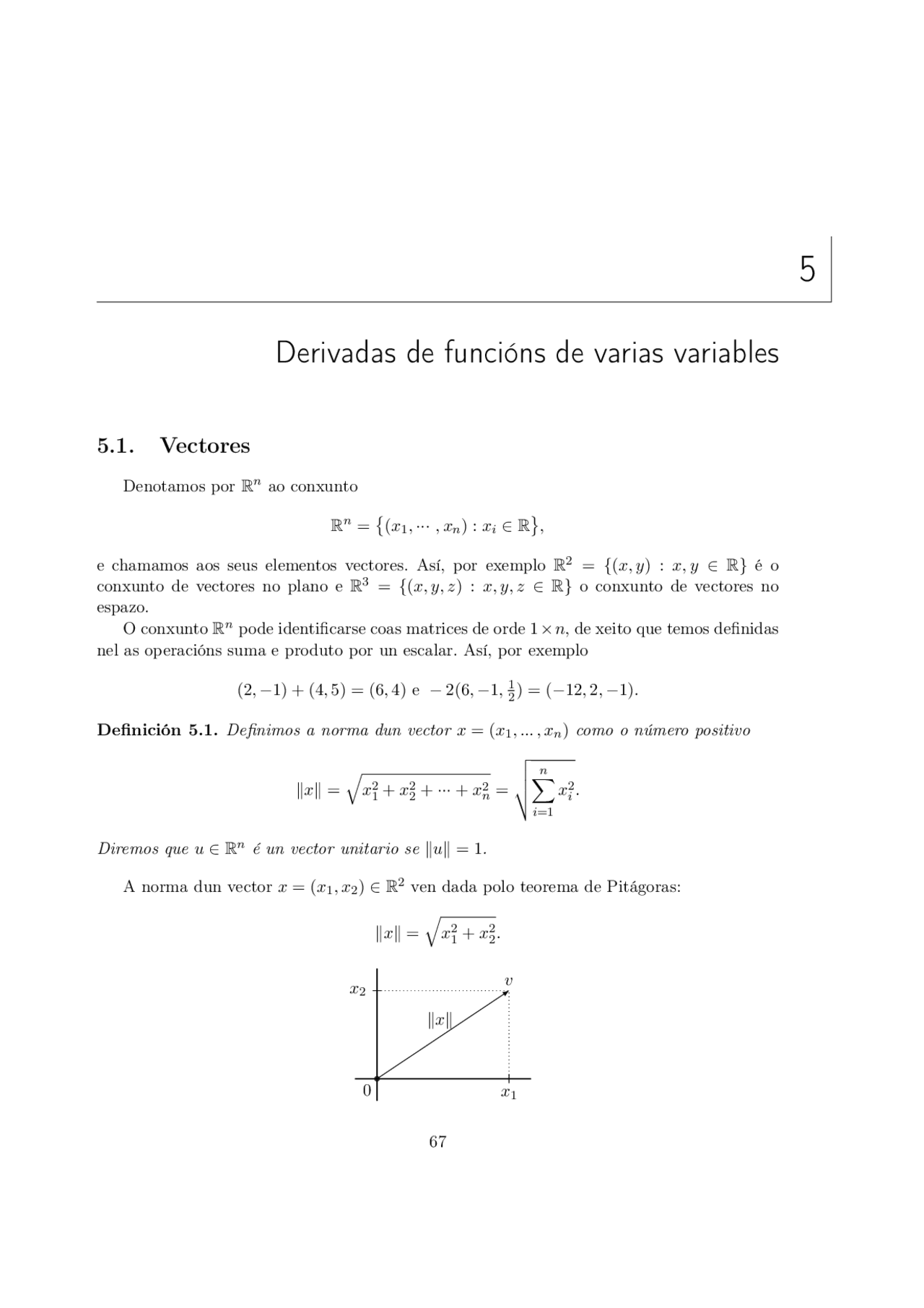 Funciones de varias variables - Docsity
