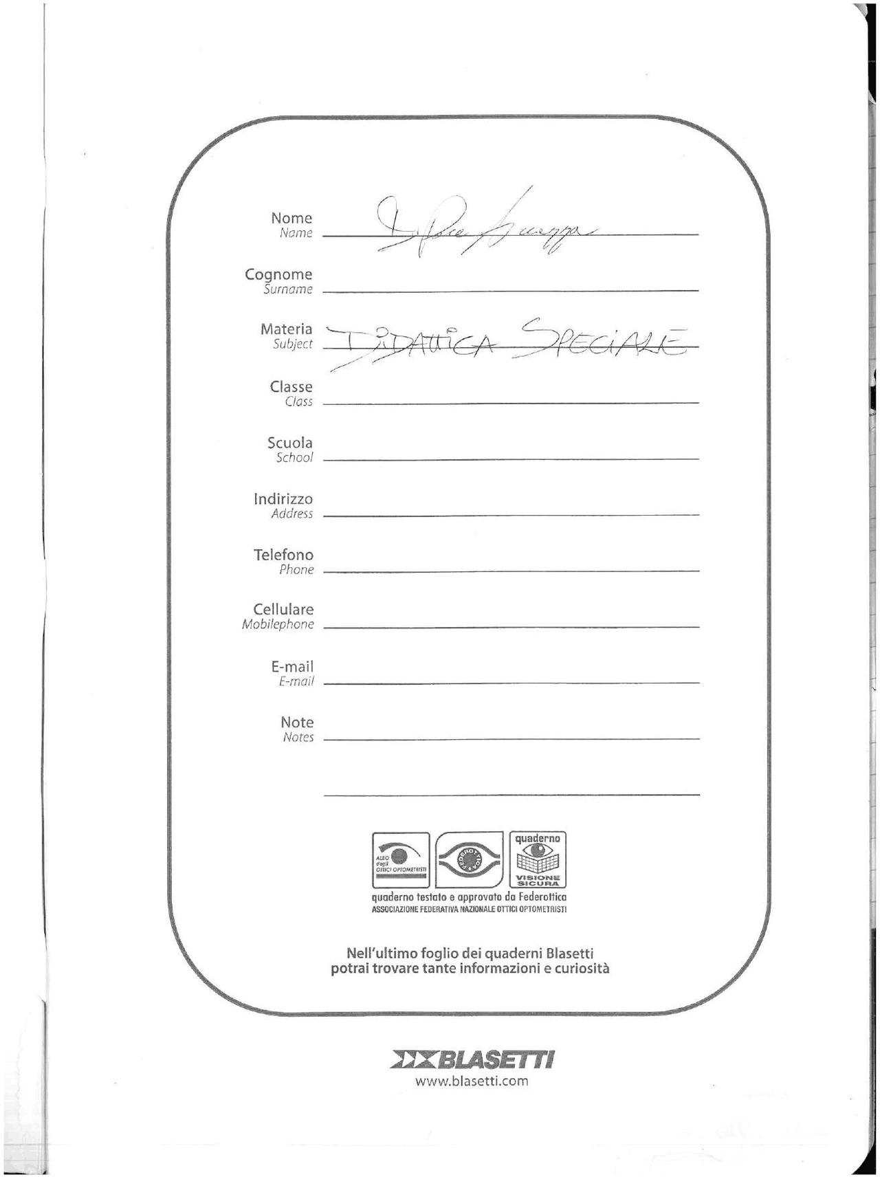 Didattica Speciale Unisa Scienze Motorie Docsity