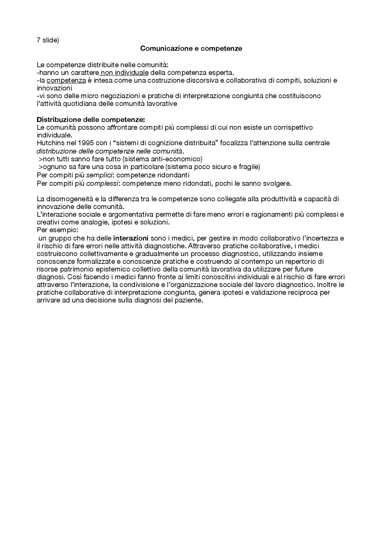 Slides Psicologia Sociale Della Comunicazione Docsity