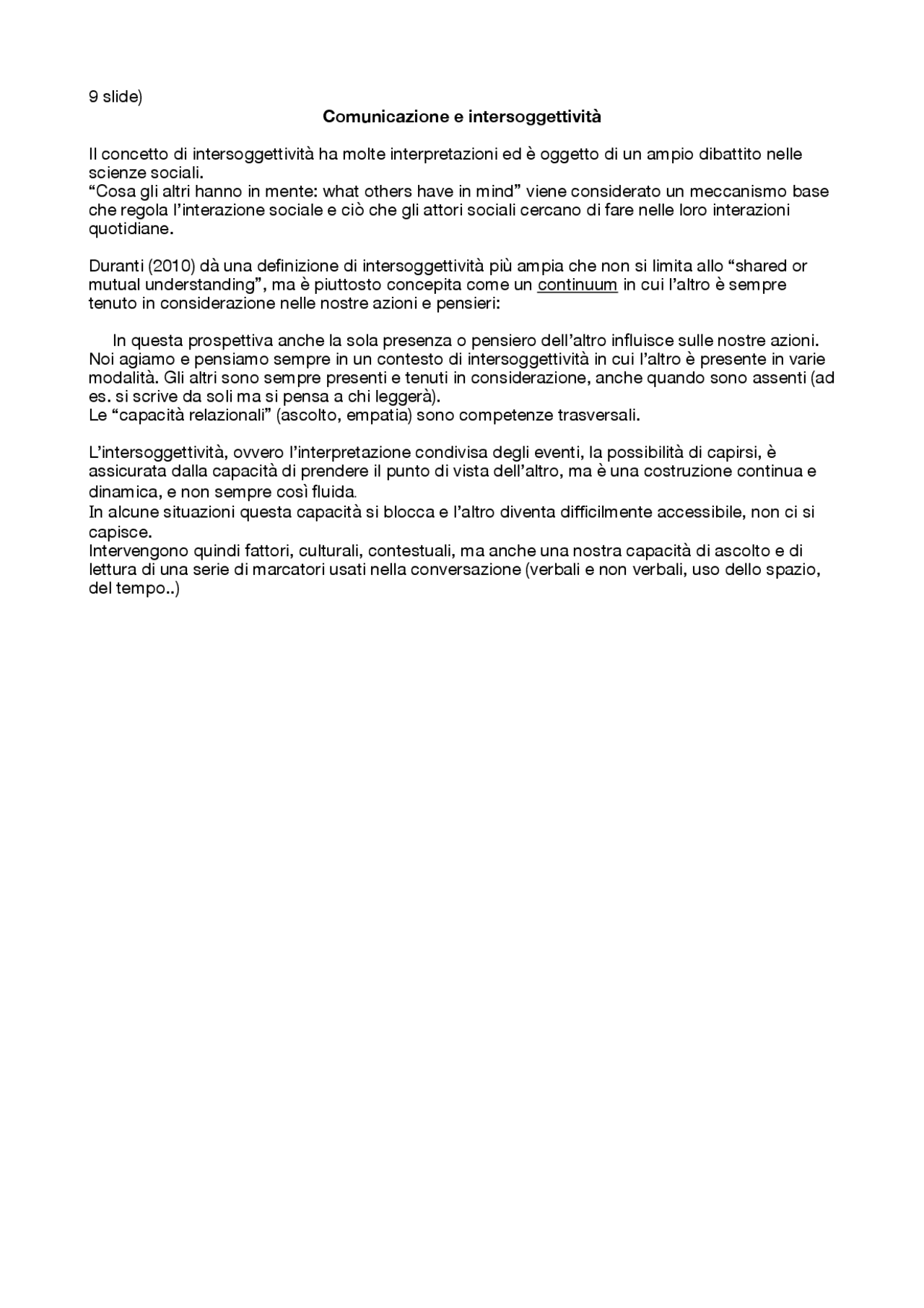 Slides Psicologia Sociale Della Comunicazione Docsity