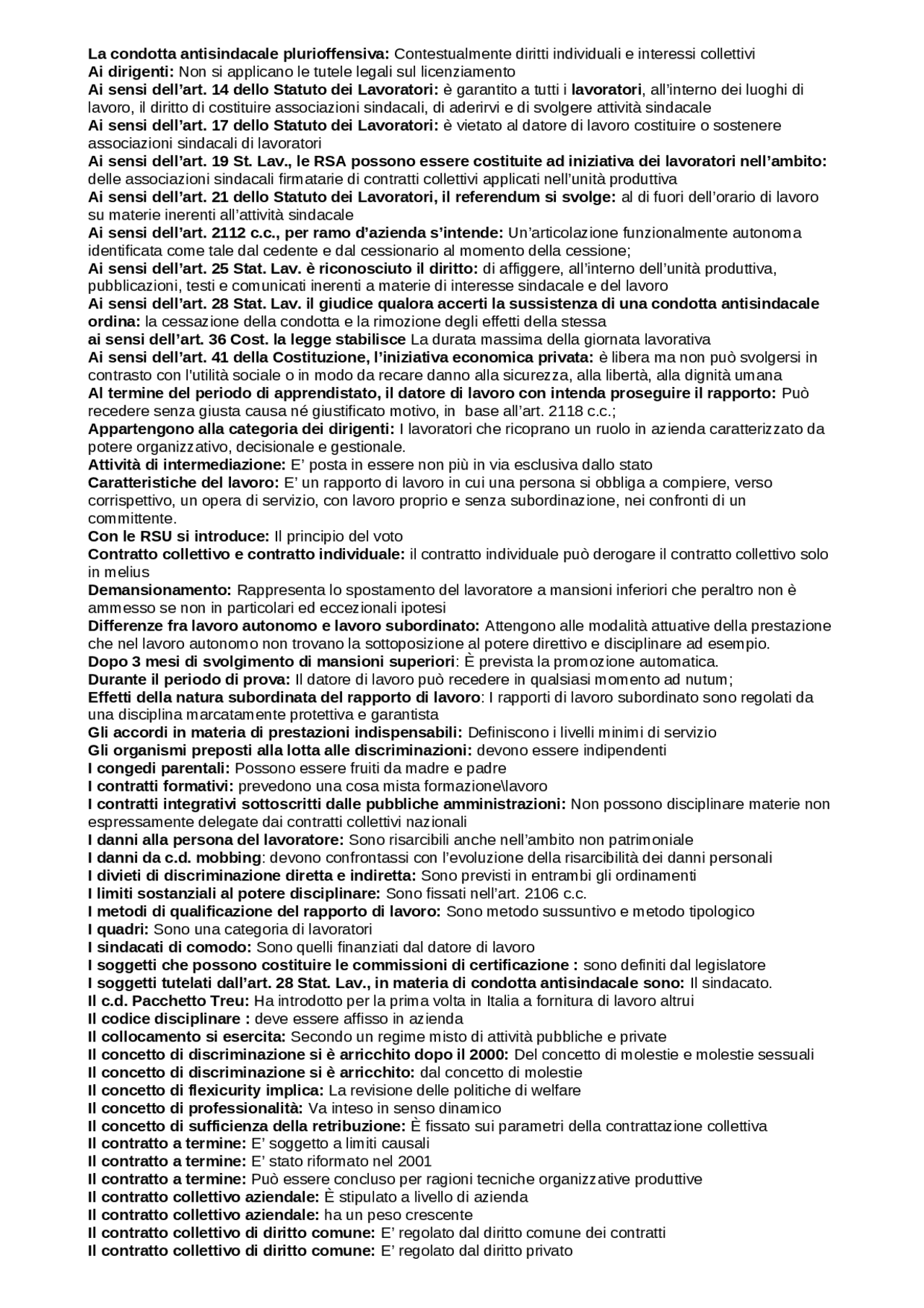 Domande Con Risposte Unicusano Docsity