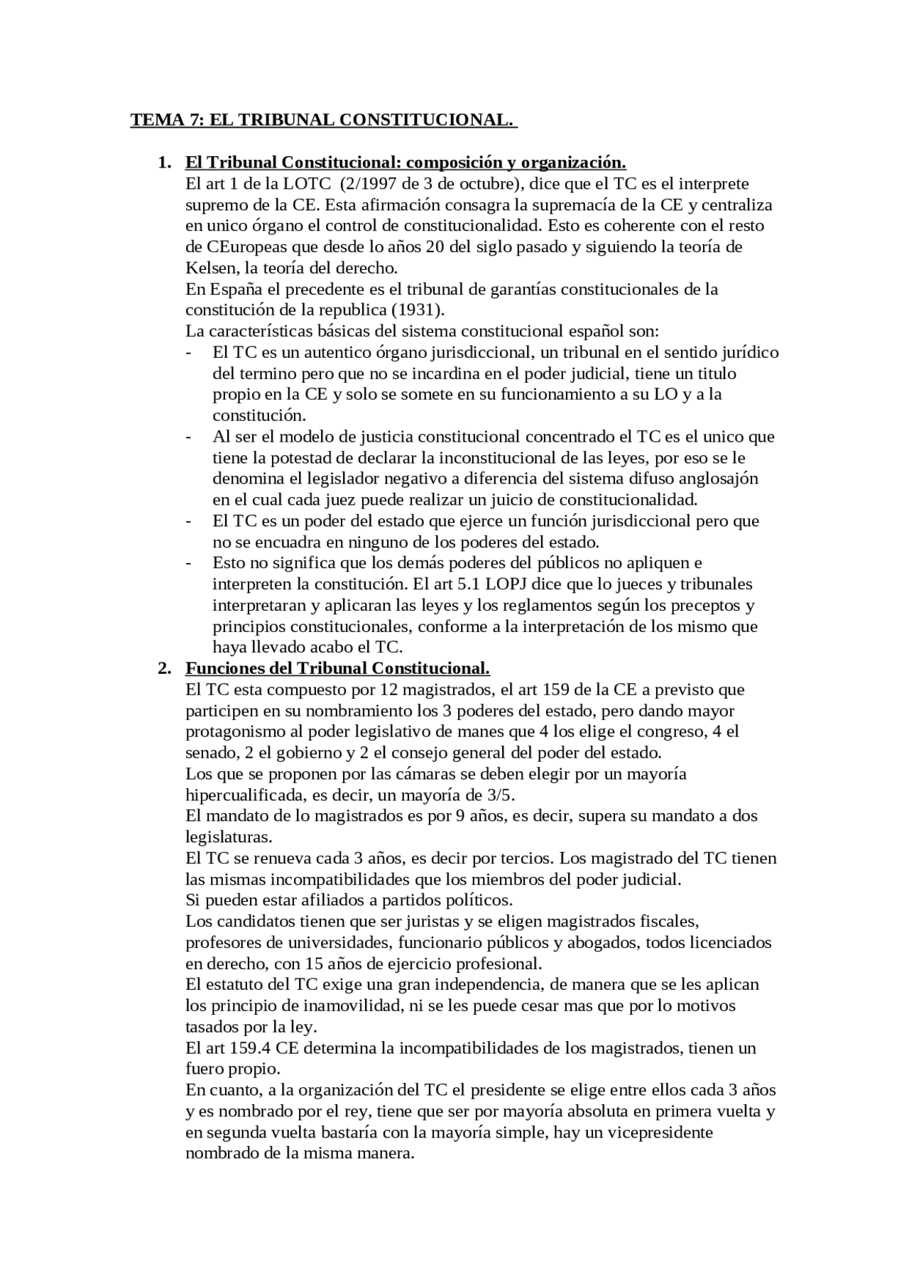 Tema 7 consti II jose carlos cano montejano - Docsity