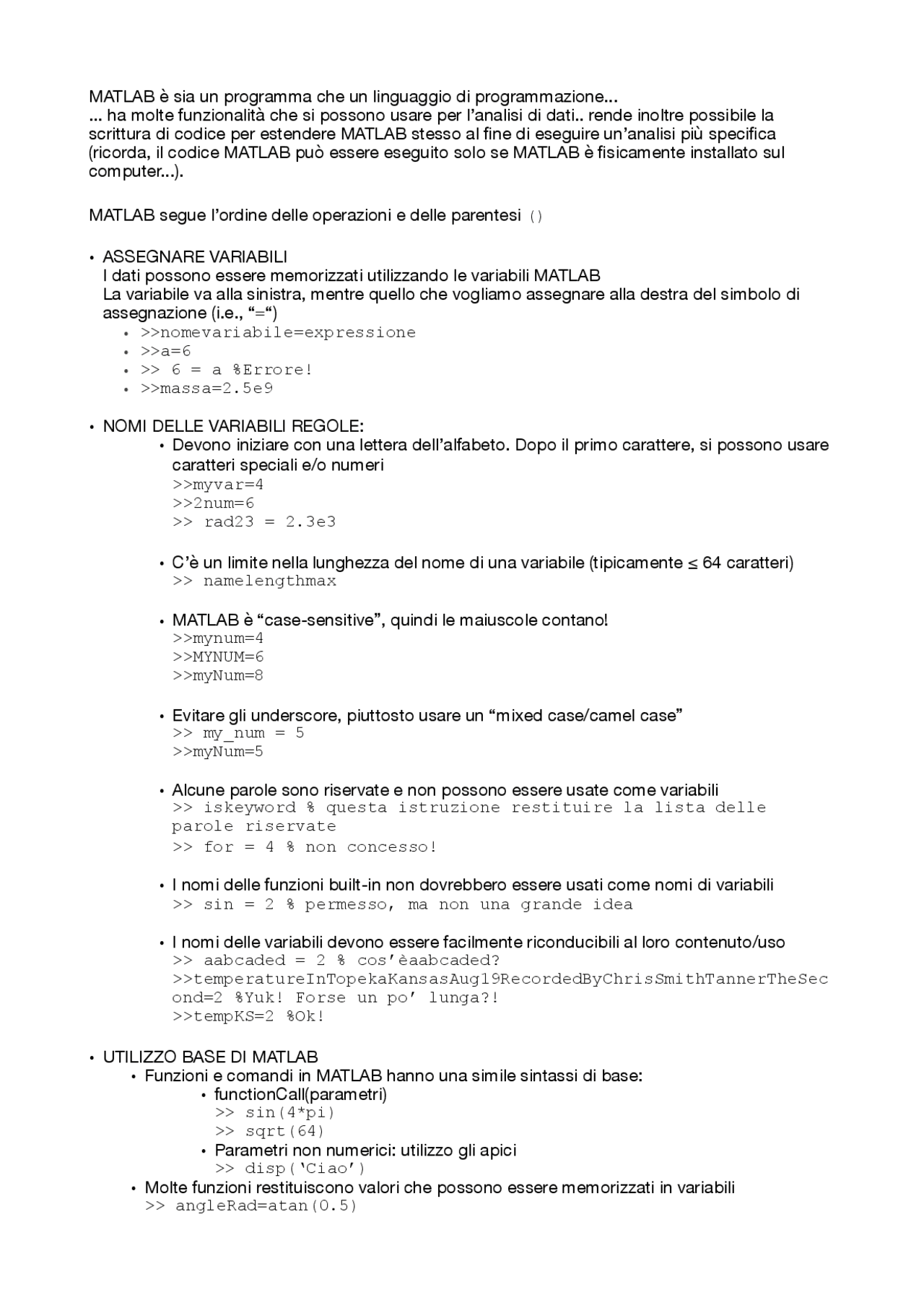 Appunti Di Dati E Sistemi Multimediali Docsity