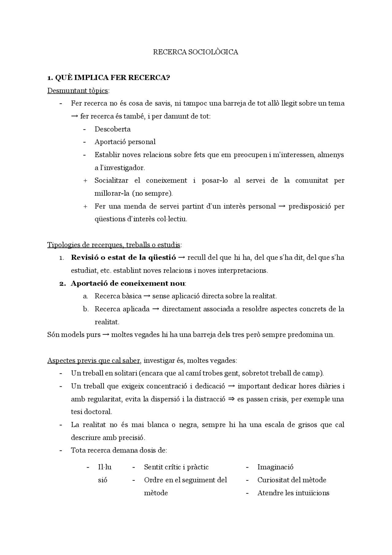 Assignatura Sociologia Grau En Treball Socialtema 3 Primer Parcial