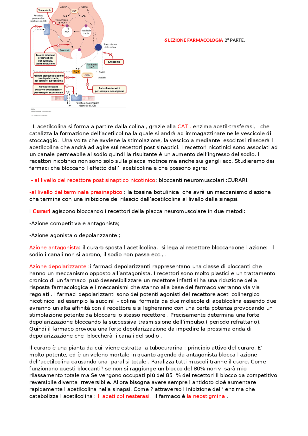 Farmacologia Generale Docsity