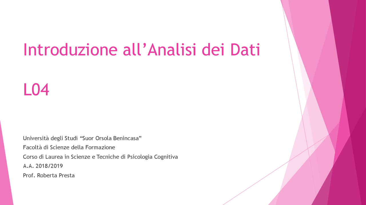 Slide Informatica Umanistica - Docsity