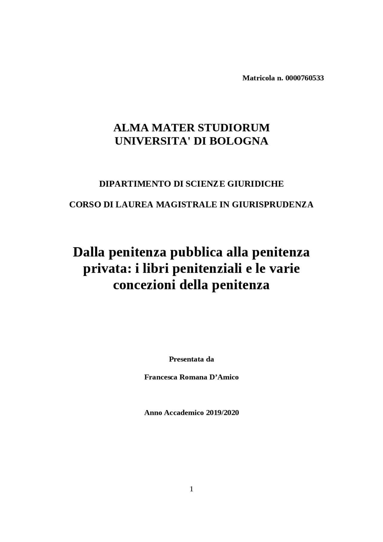 Storia Del Diritto Canonico Tesina Docsity