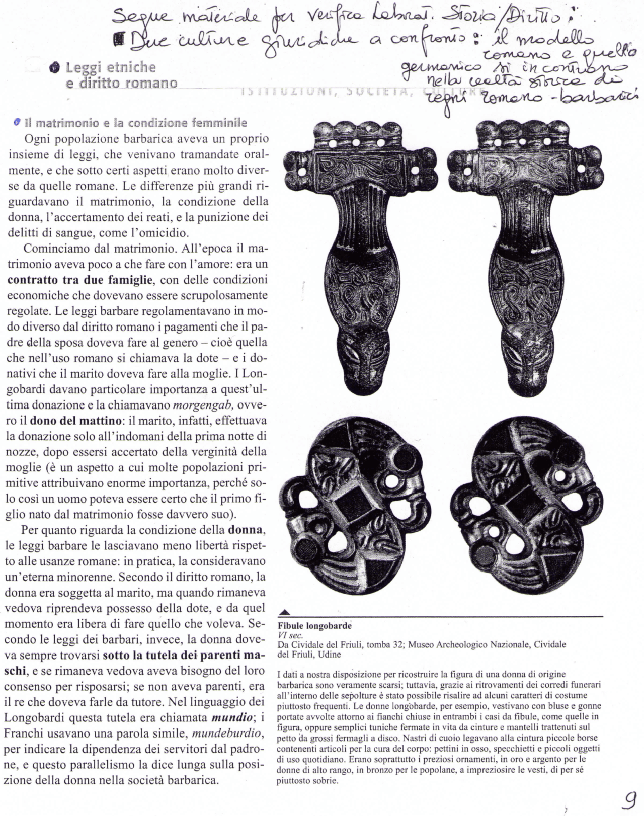 Due Culture Giuridiche A Confronto Docsity
