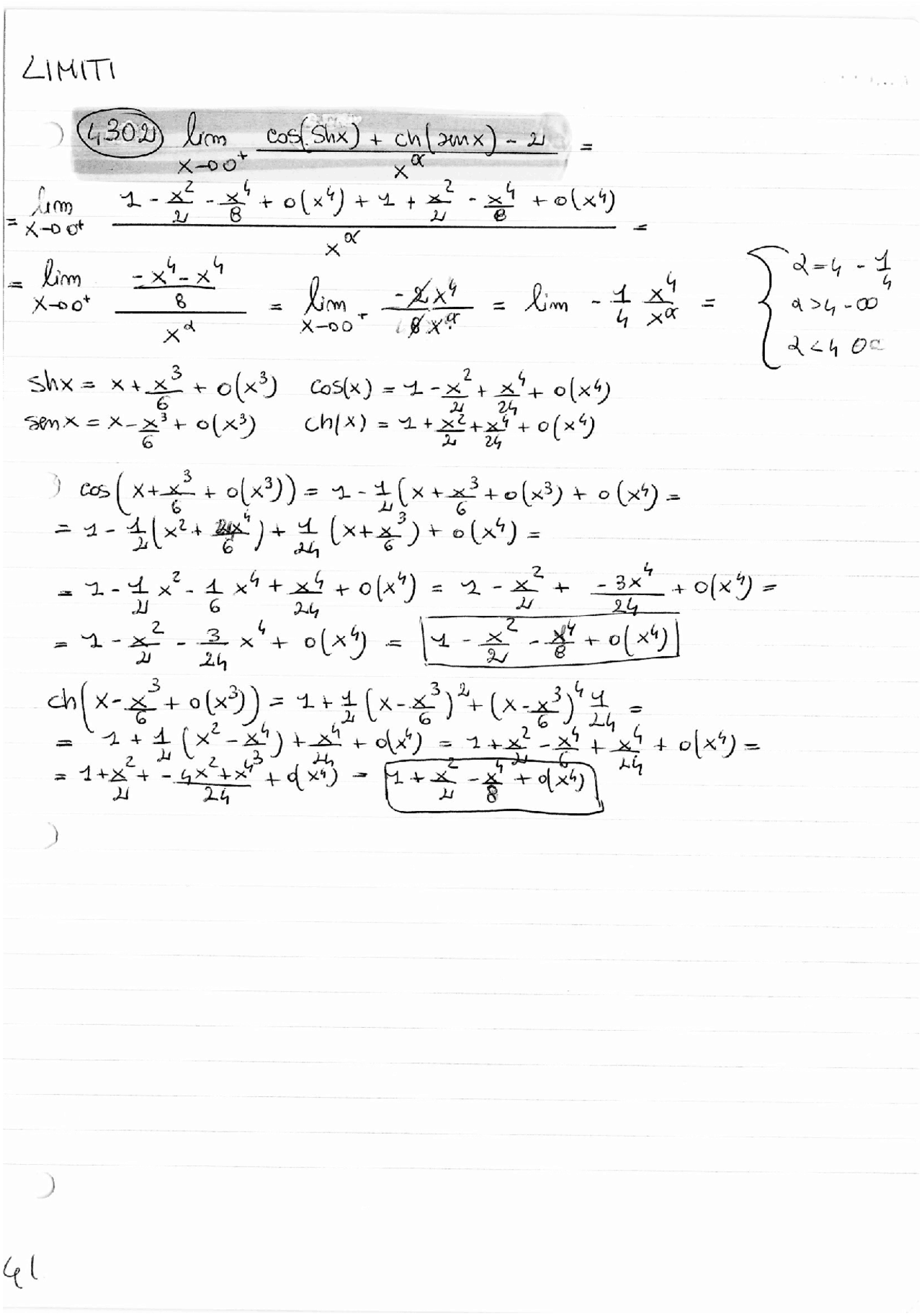 Esercizi Di Analisi Matematica Parte 5 Docsity