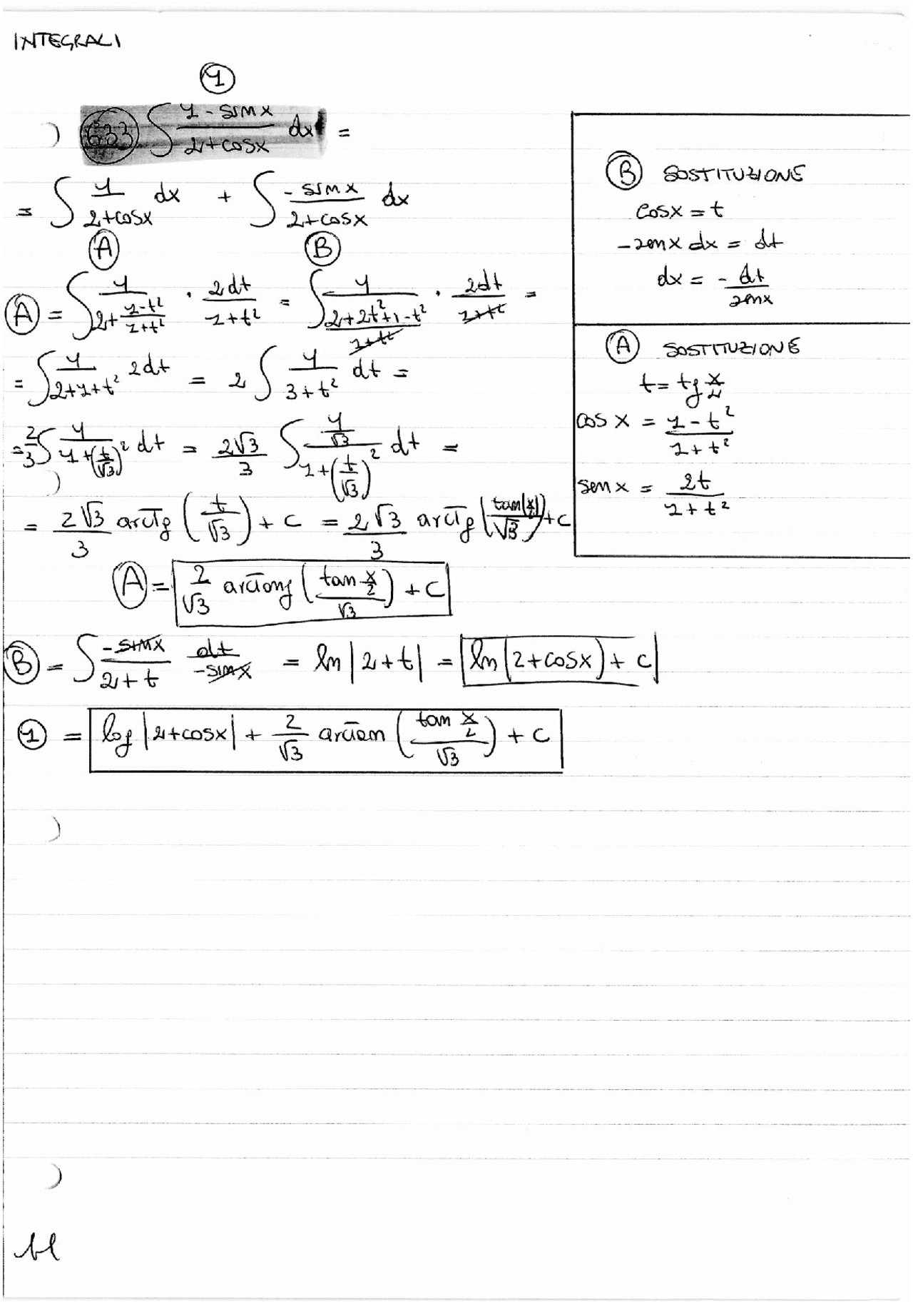 Esercizi Di Analisi Matematica Parte 3 Docsity