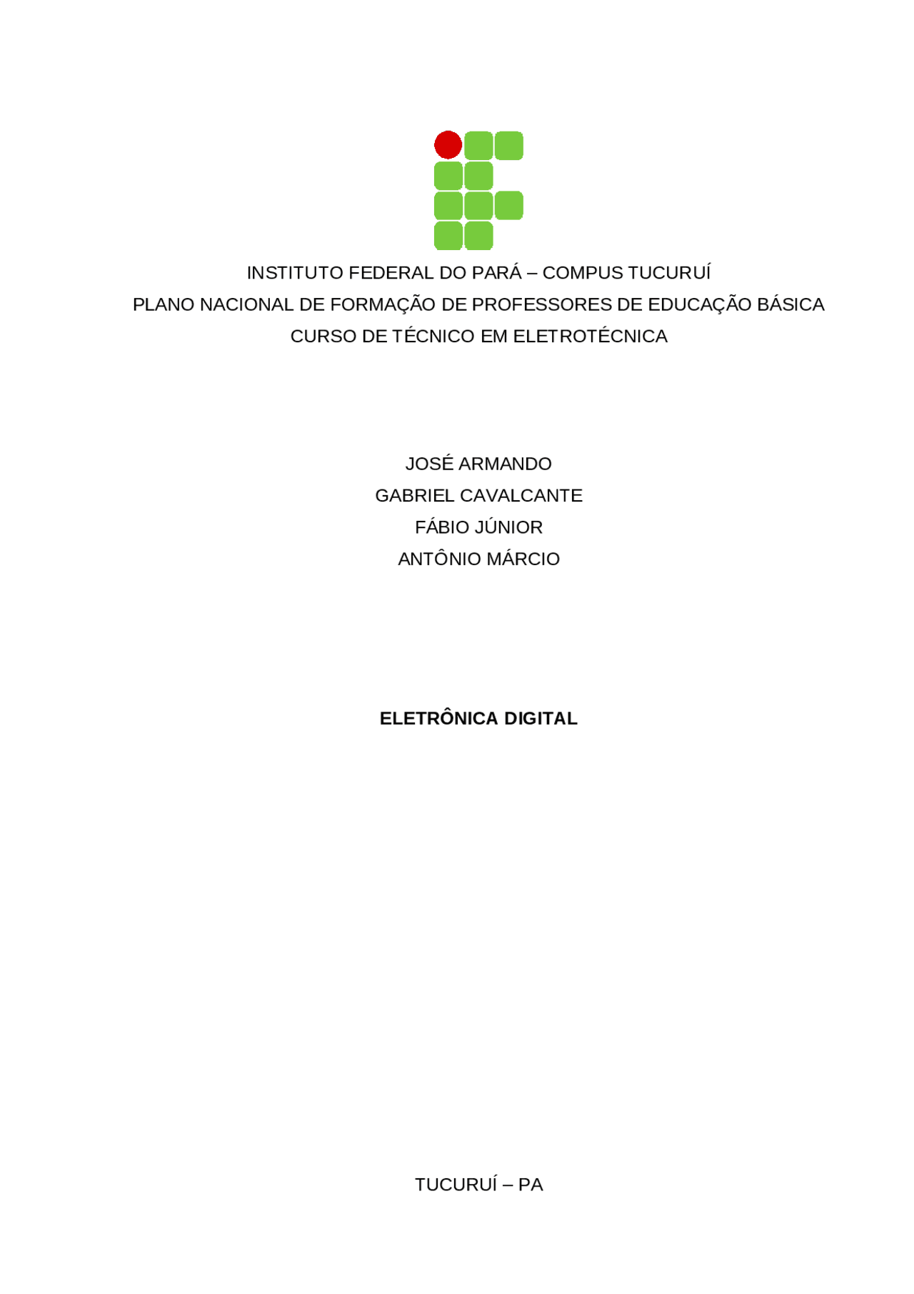 Exercicio Resolvido De Eletronica Digital Esercizi Elettronica Docsity