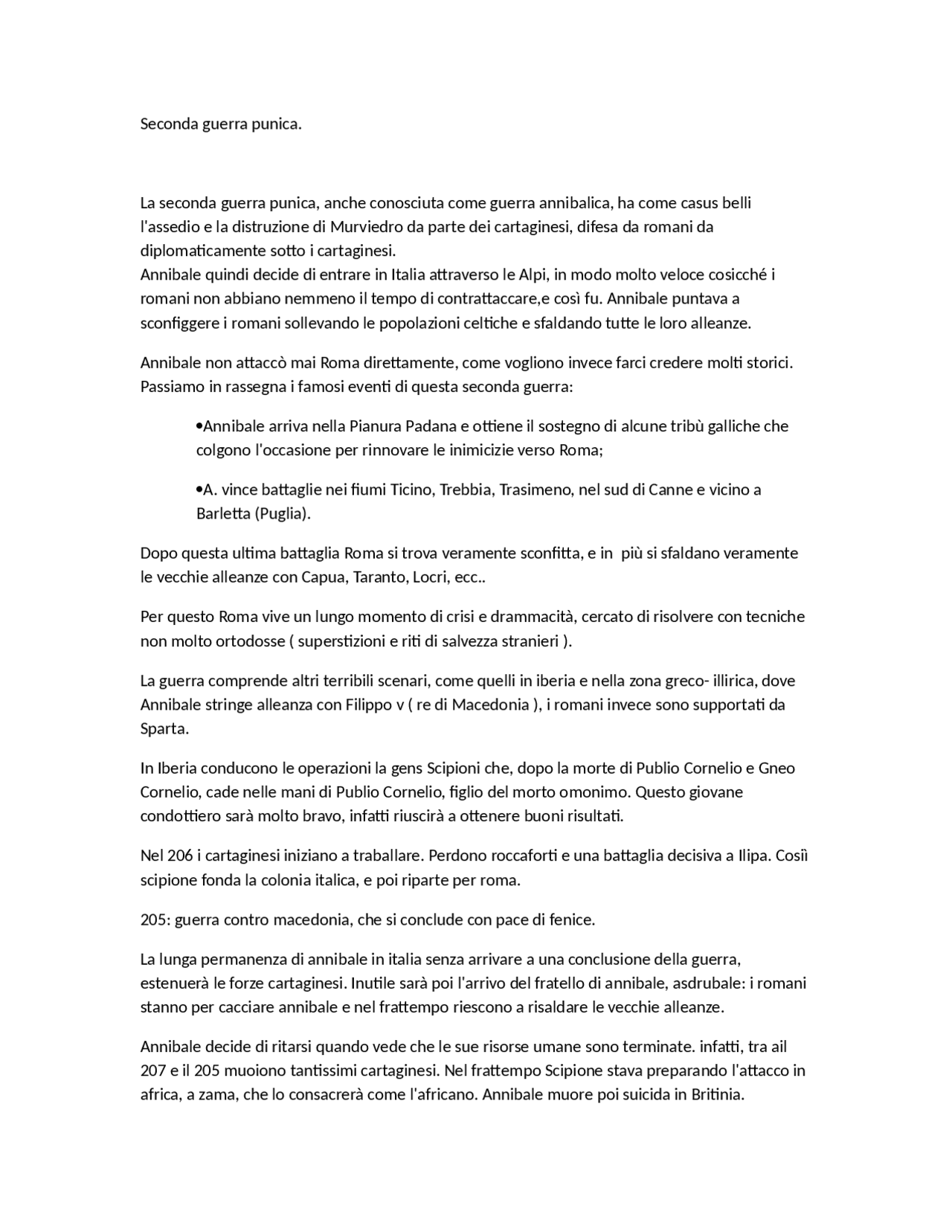 Riassunti Storia Romana Docsity