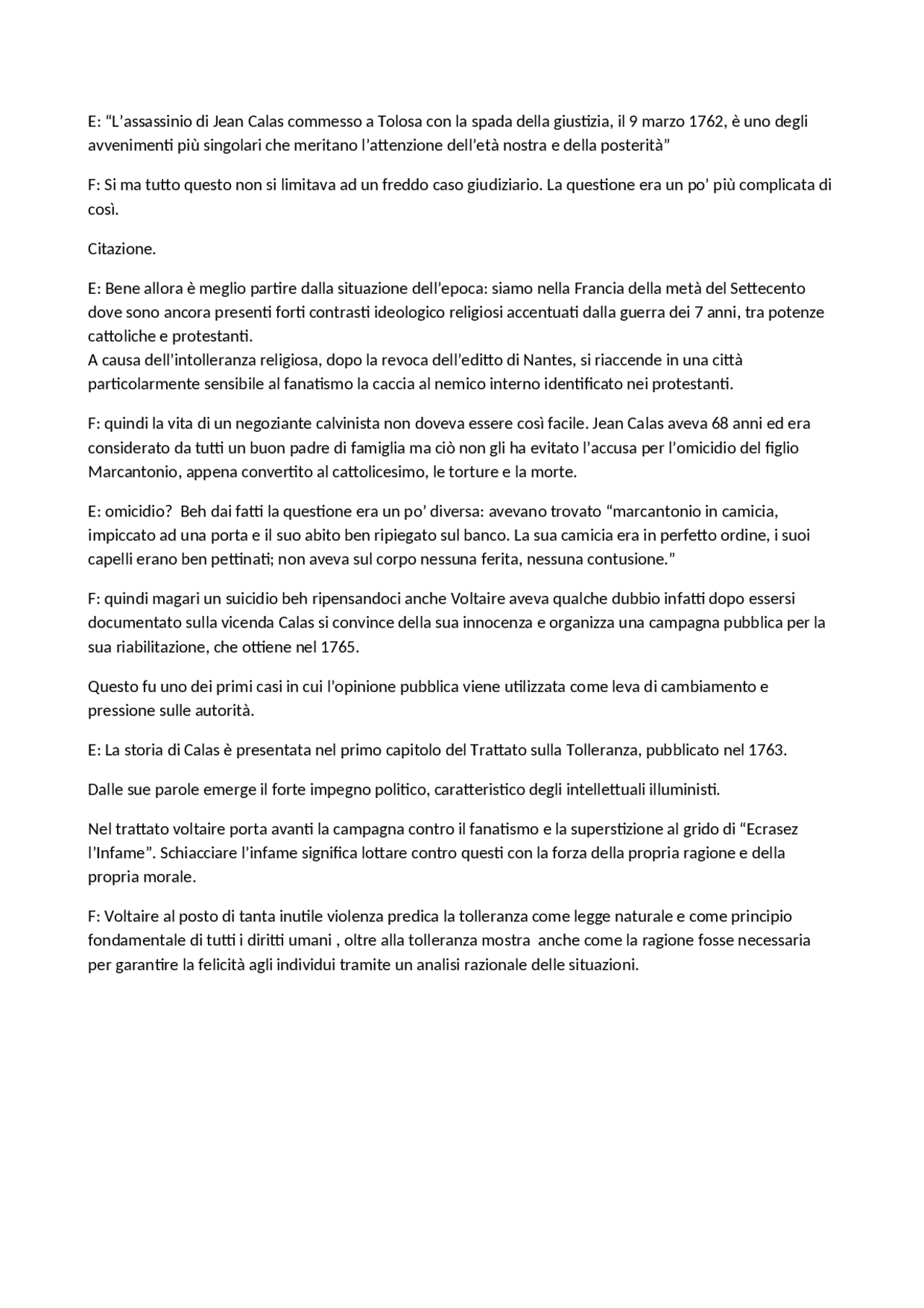 La Vita Di Voltaire Recensione Docsity