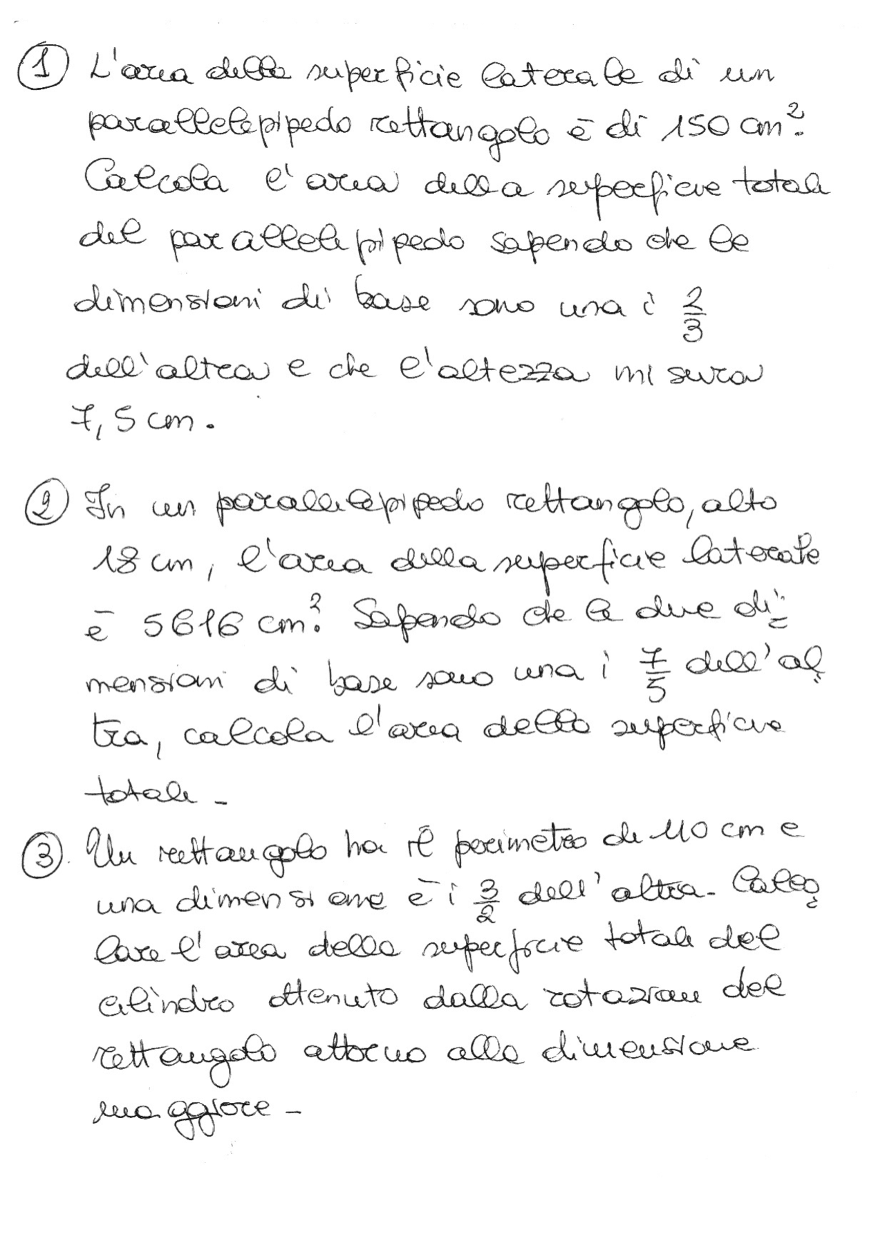 Problemi Di Geometria Docsity