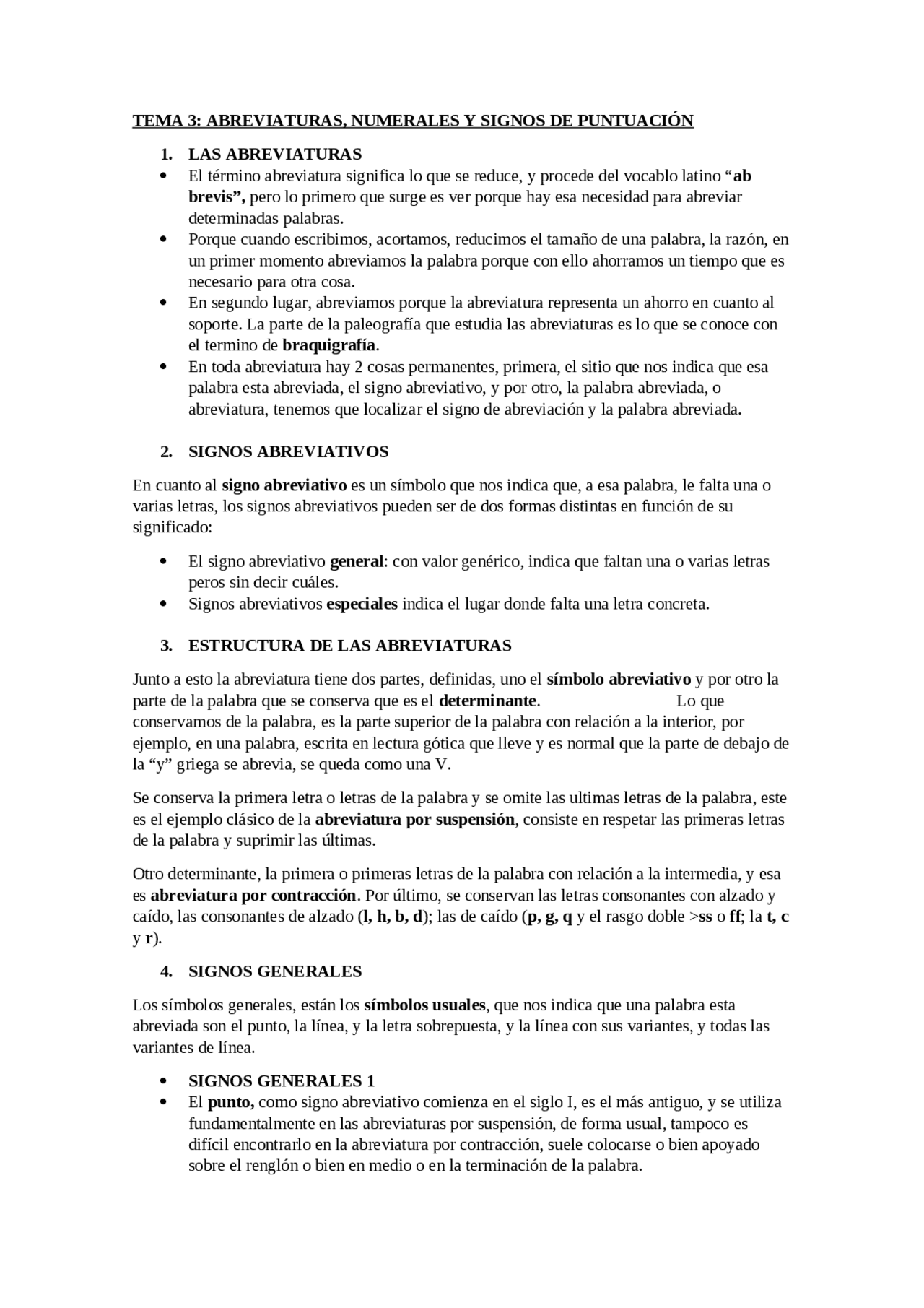 PALEOGRAFÍA.. TEMA 1 | Apuntes de Historia Moderna | Docsity