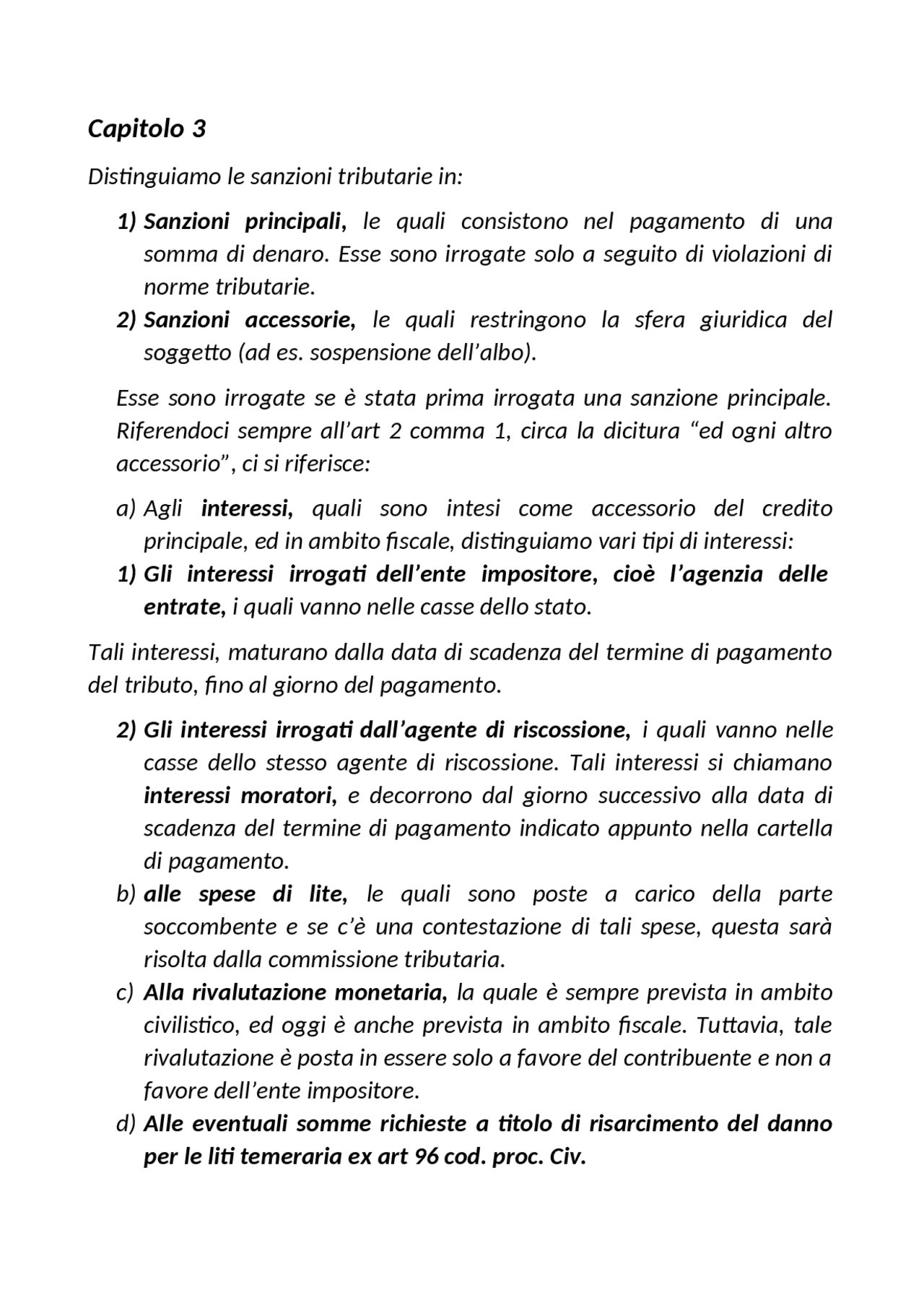 Appunti Di Diritto Tributario Docsity