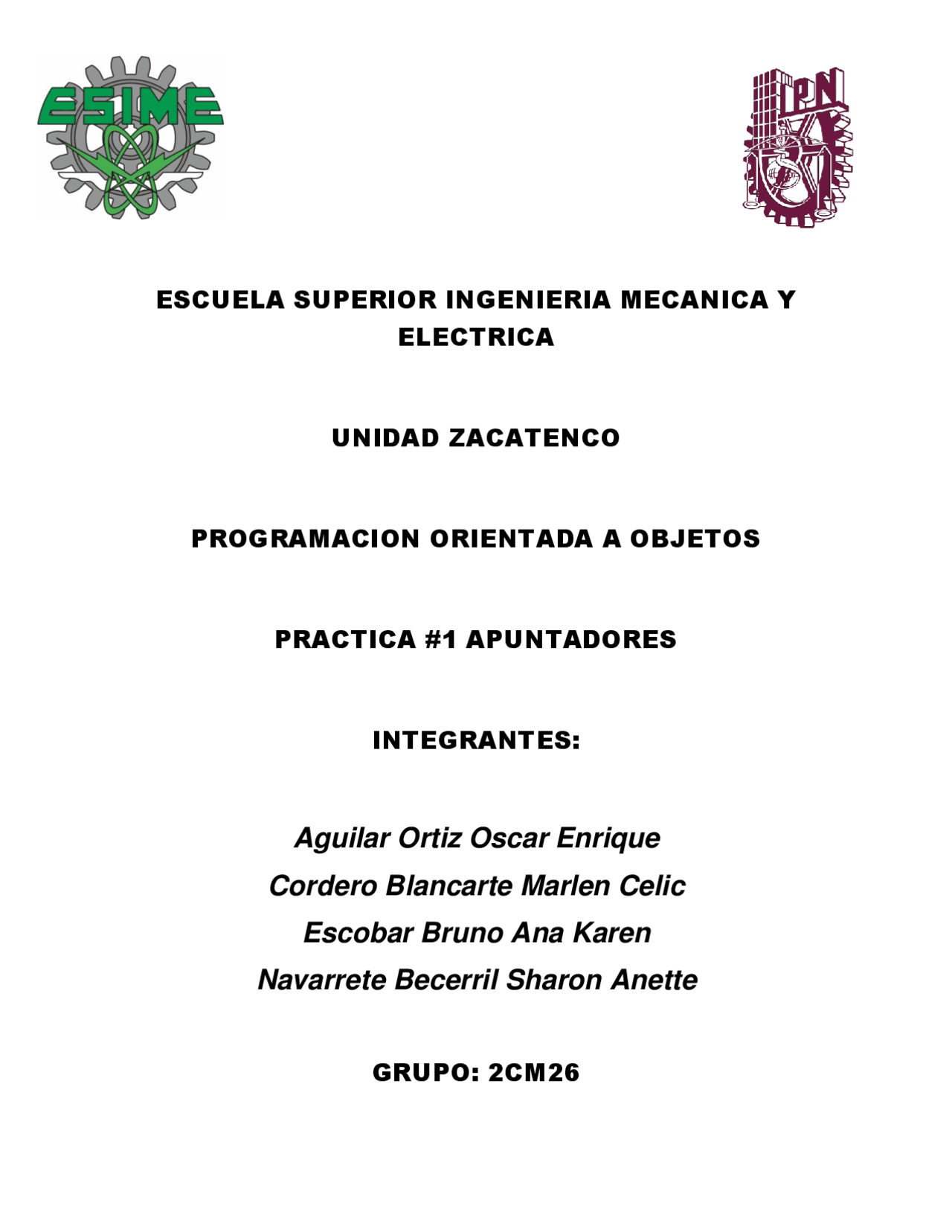 Practicas De Programacion Orientada A Objetos Docsity