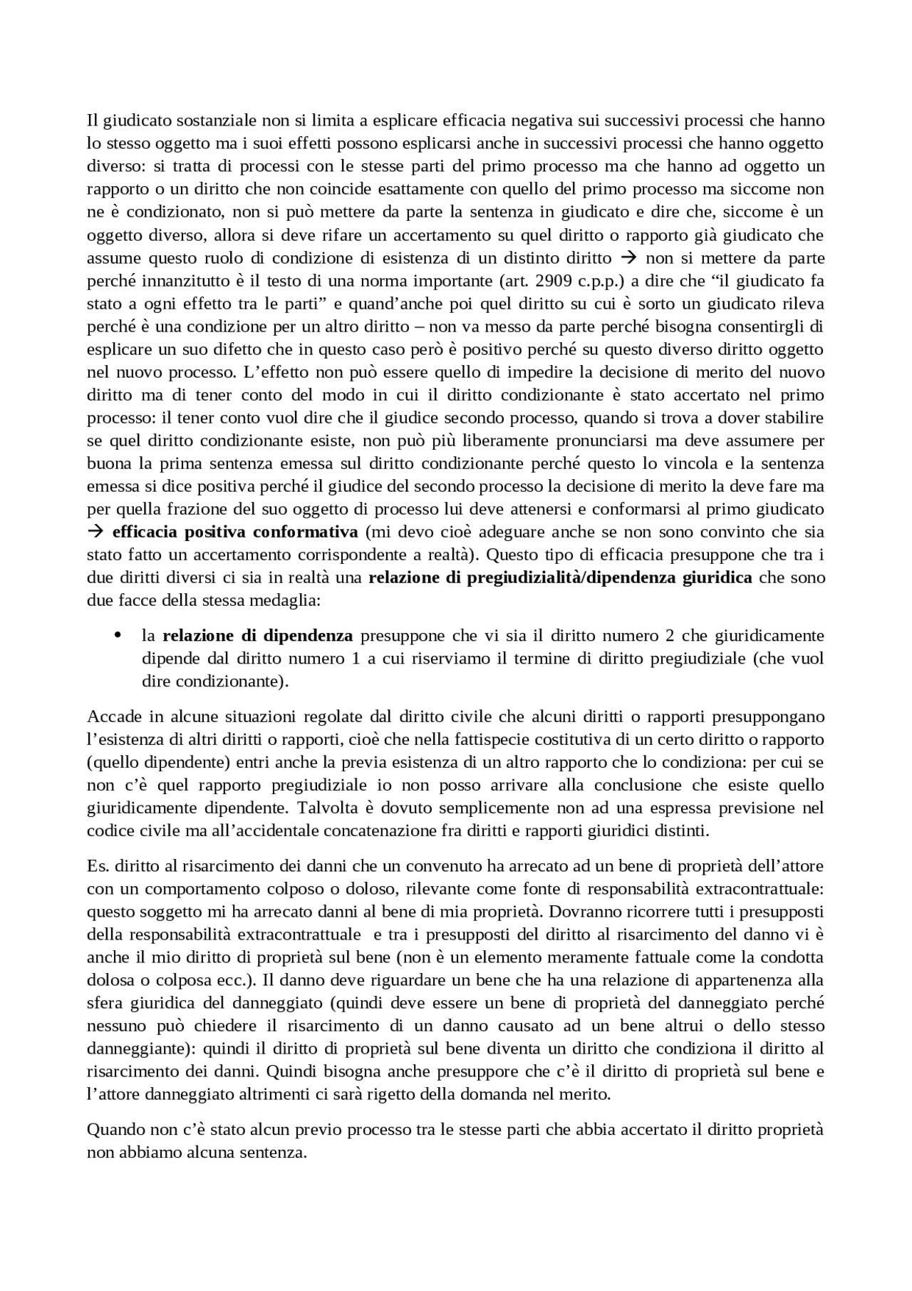 Appunti Procedura Civile Docsity
