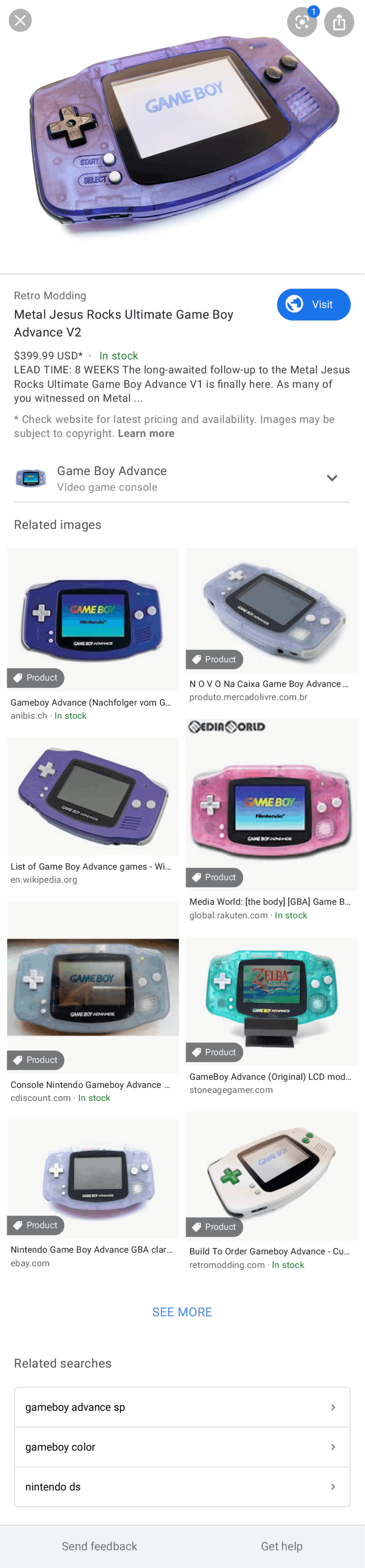 Gameboy description - Docsity