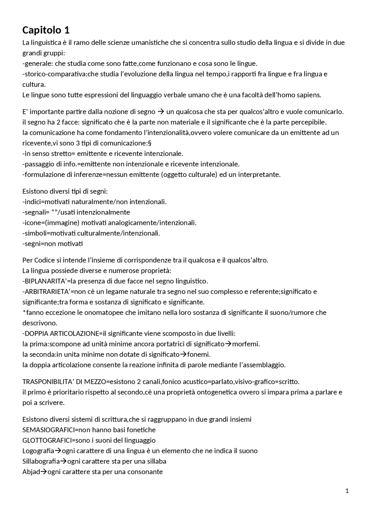 La Linguistica Un Corso Introduttivogberruto Mcerruti Docsity