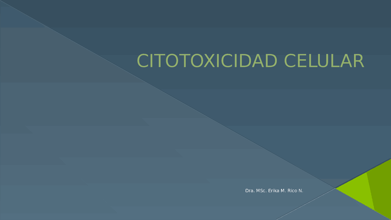 Inmunologia citotoxicidad - Docsity
