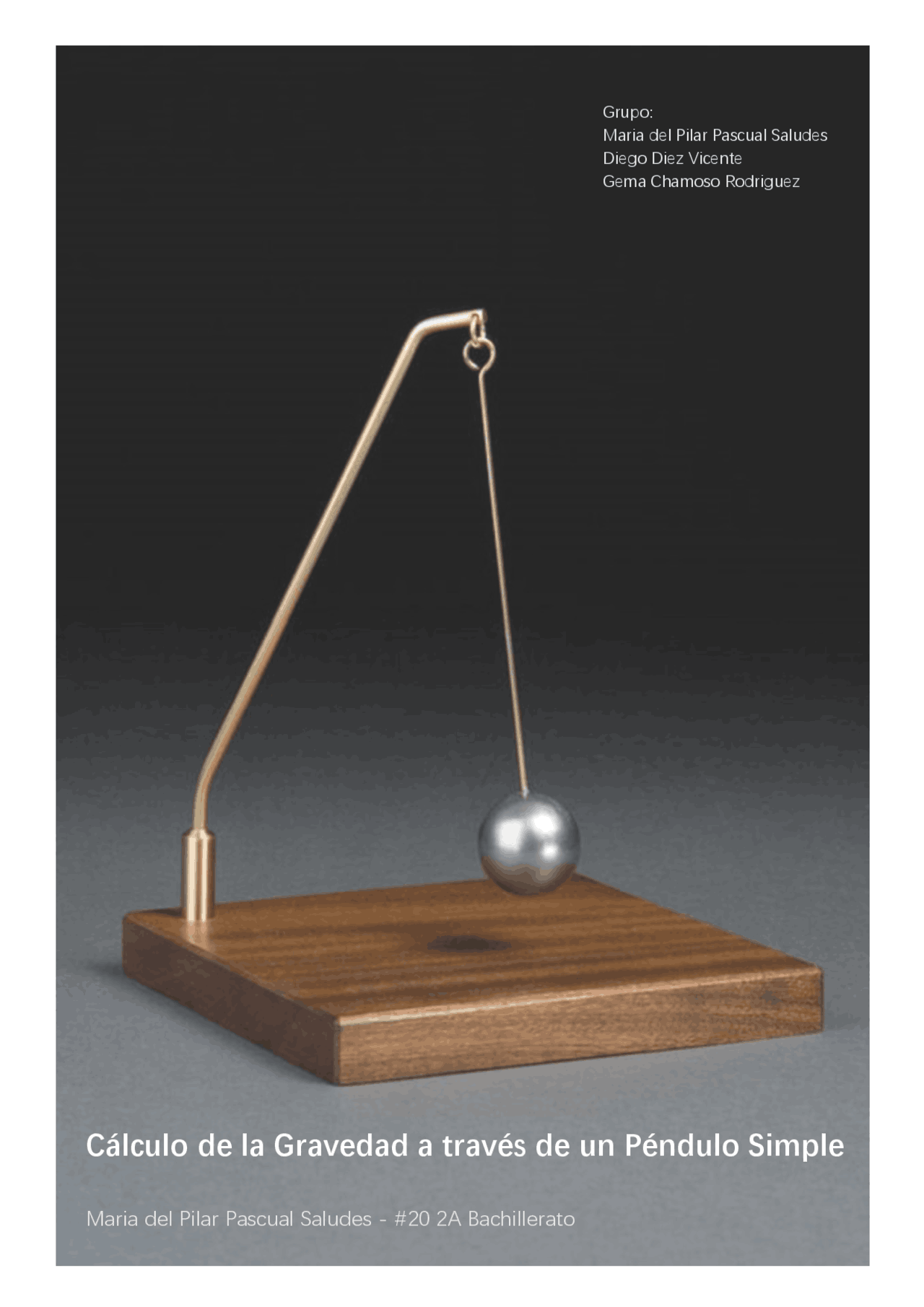 Práctica de Laboratorio Pendulo - Docsity