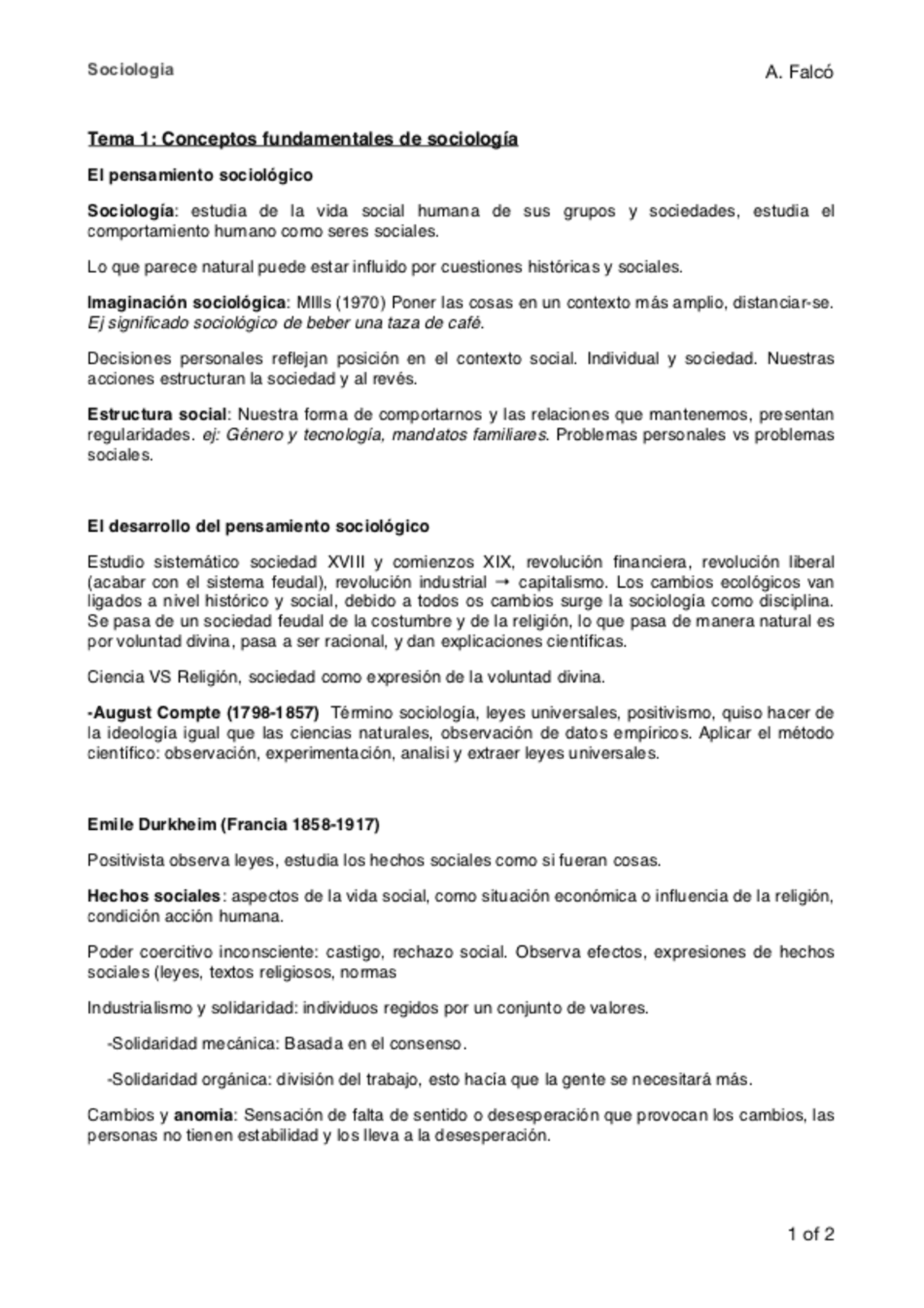 Apunts Sociologia Finales Docsity