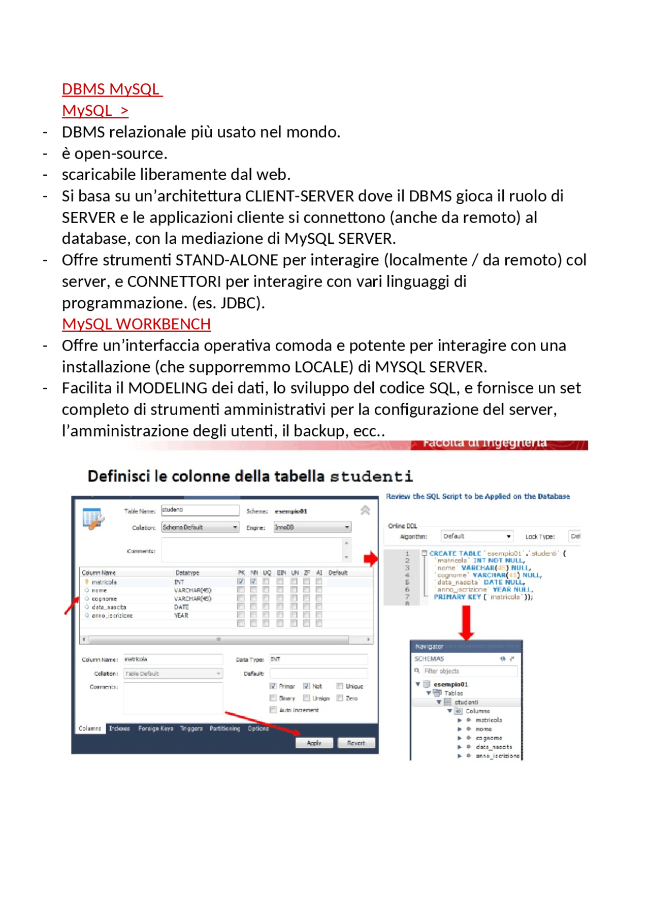 Basi Di Dati Esame Universita E Campus Riassunto Docsity