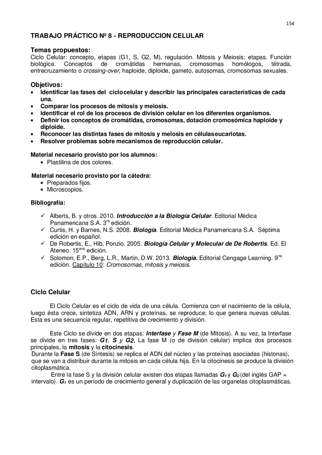 Hoja De Trabajo Sobre El Ciclo Celular Y La Mitosis El Ciclo Celular