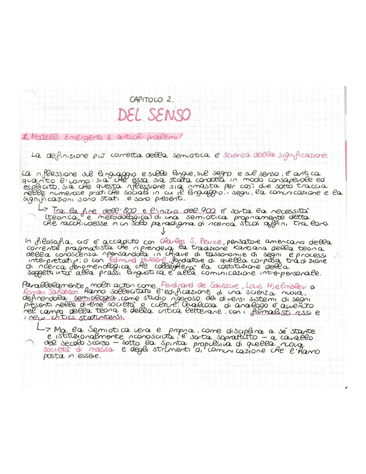 Prima Lezione Di Semiotica Docsity