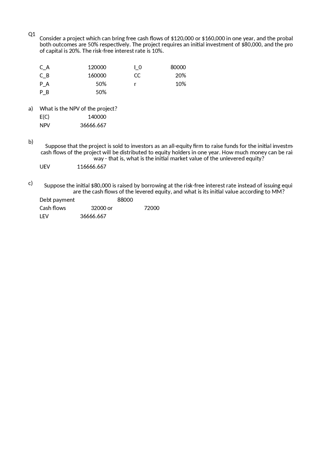 Practice Problem Set 2 Solution Docsity