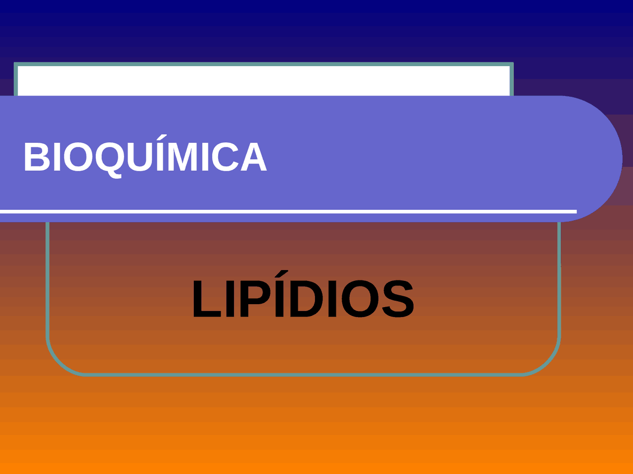 Slide De Bioquímica Lipídios Slides Biochemistry Docsity