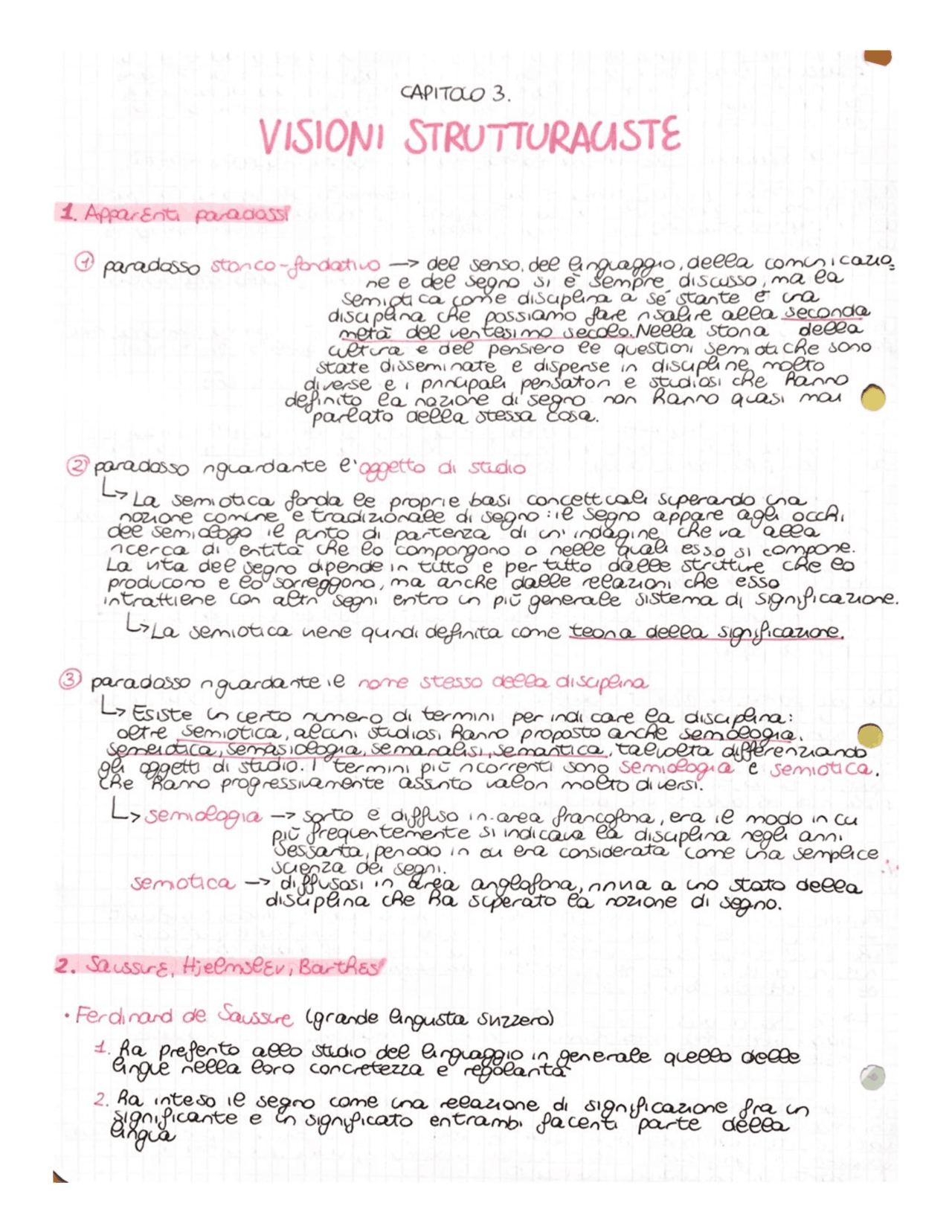 Prima Lezione Di Semiotica Docsity