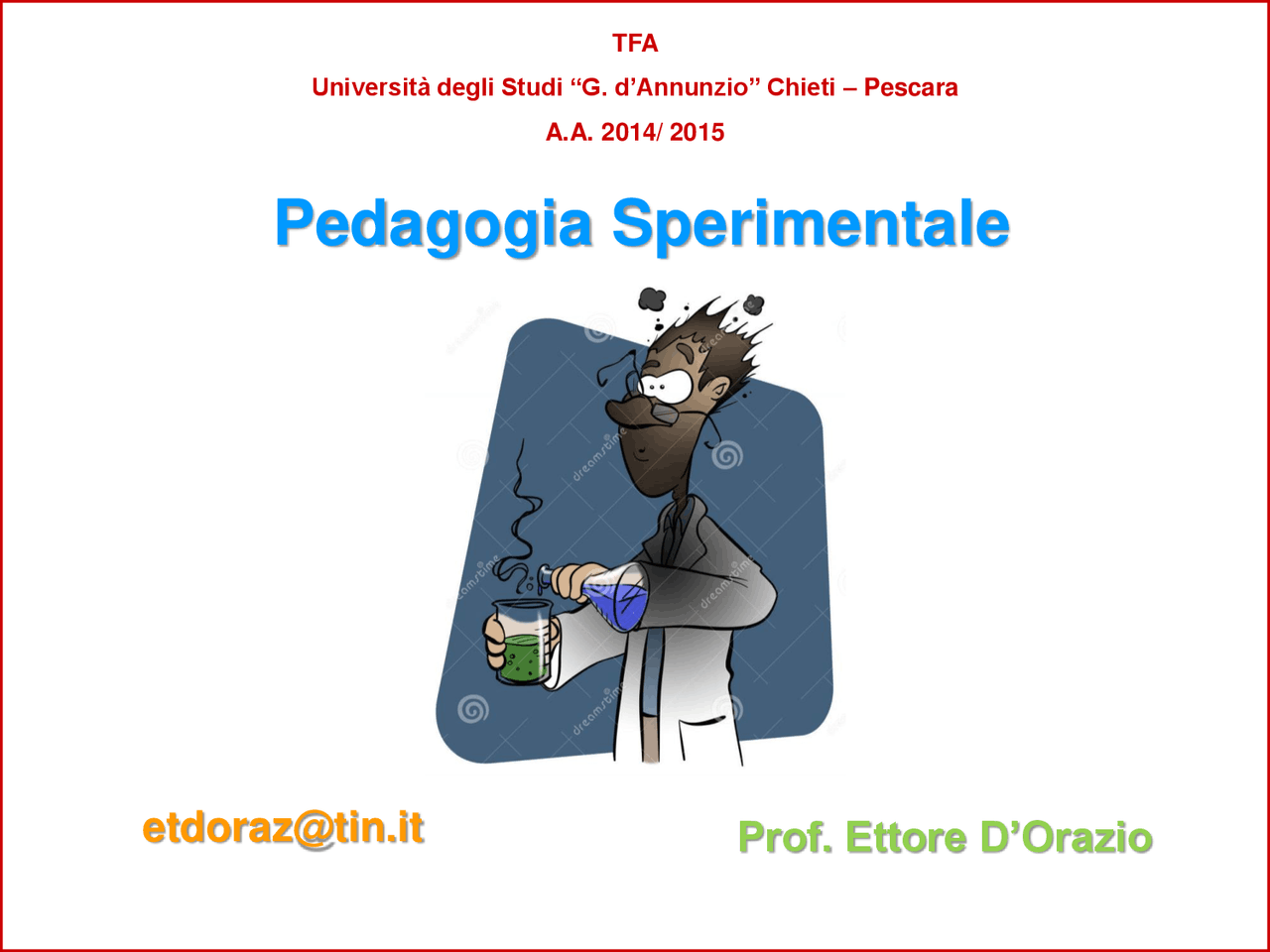 Pedagogia Sperimentale Docsity