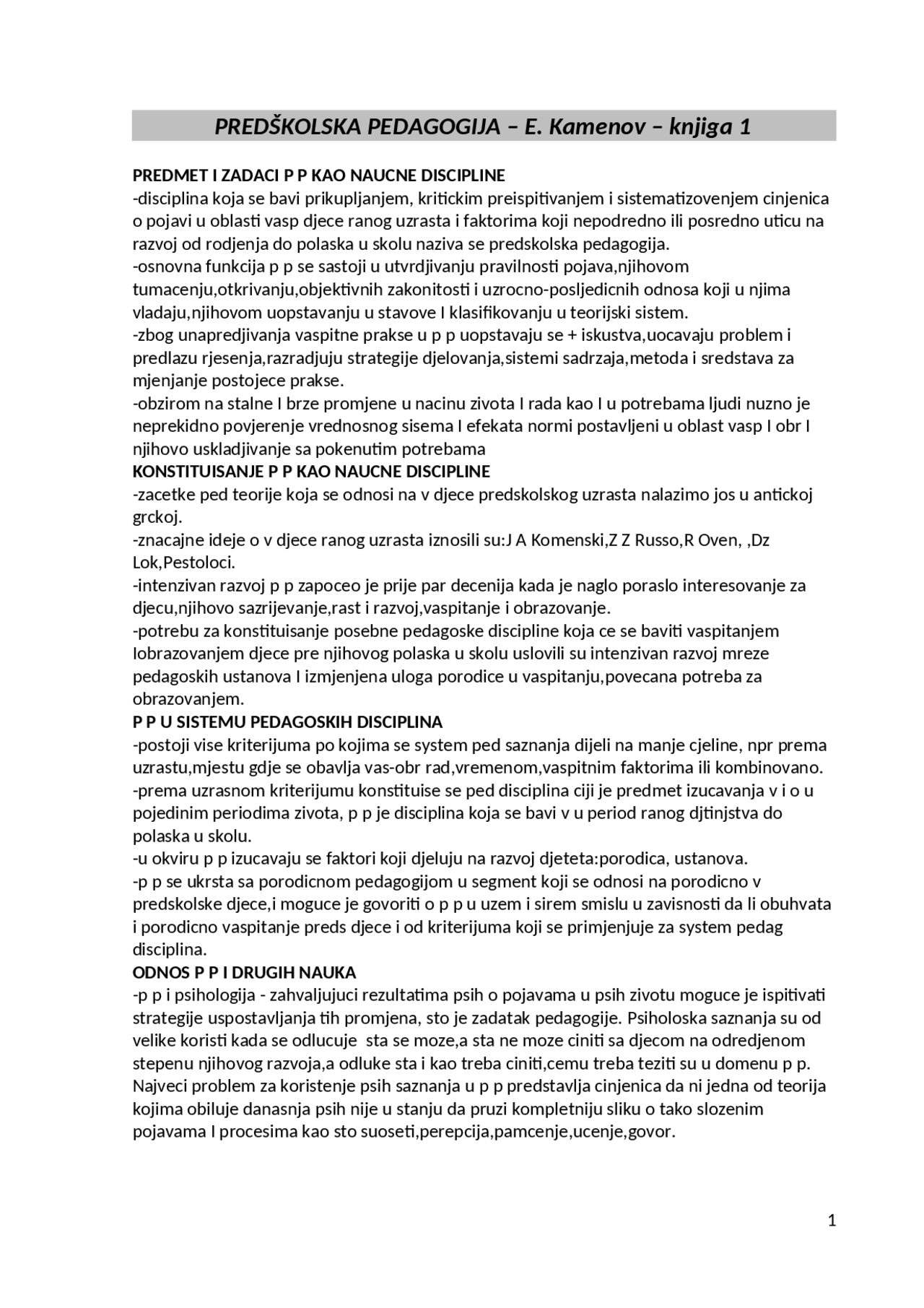 Predškolska pedagogija | Rezime' predlog Konstruktivistička pedagogija ...