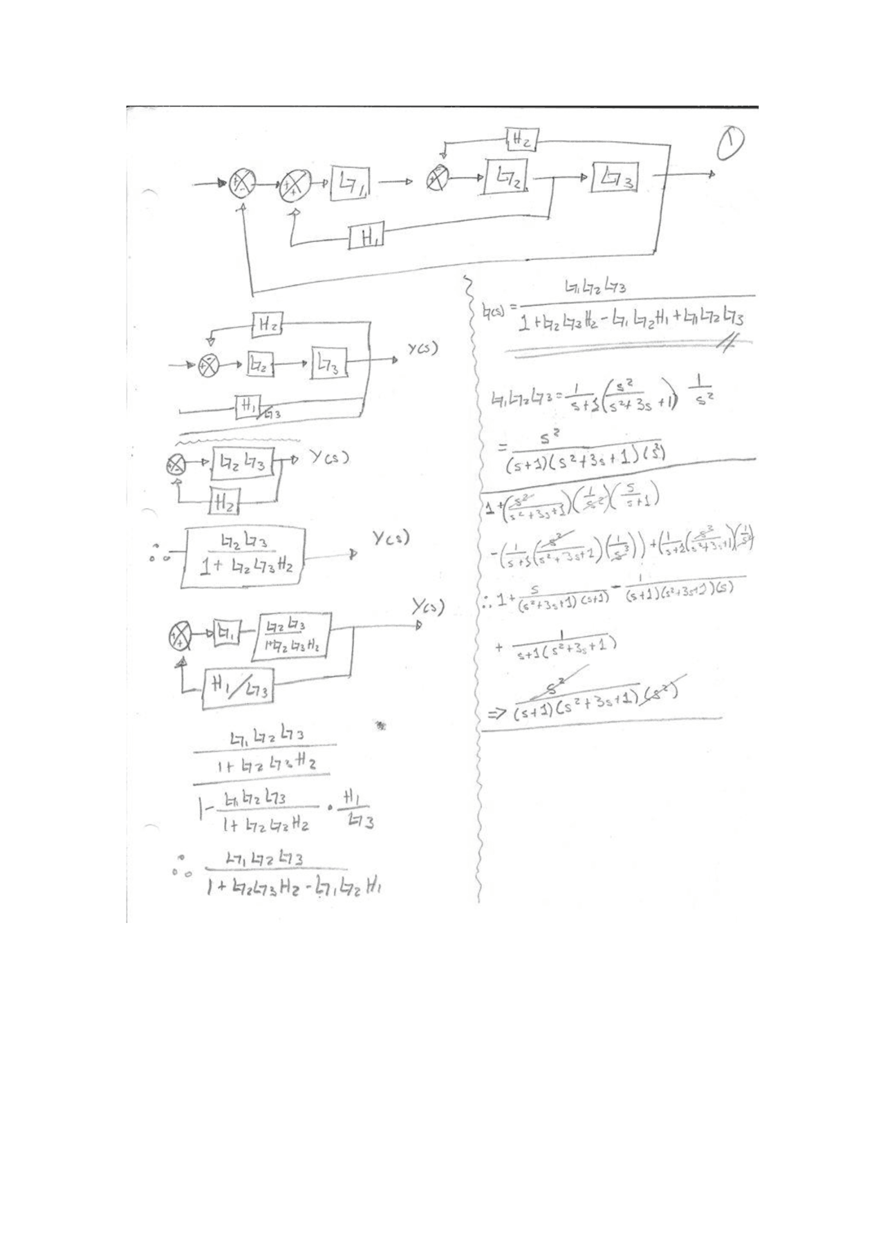 Función de Transferencia (ejercicio) - Docsity