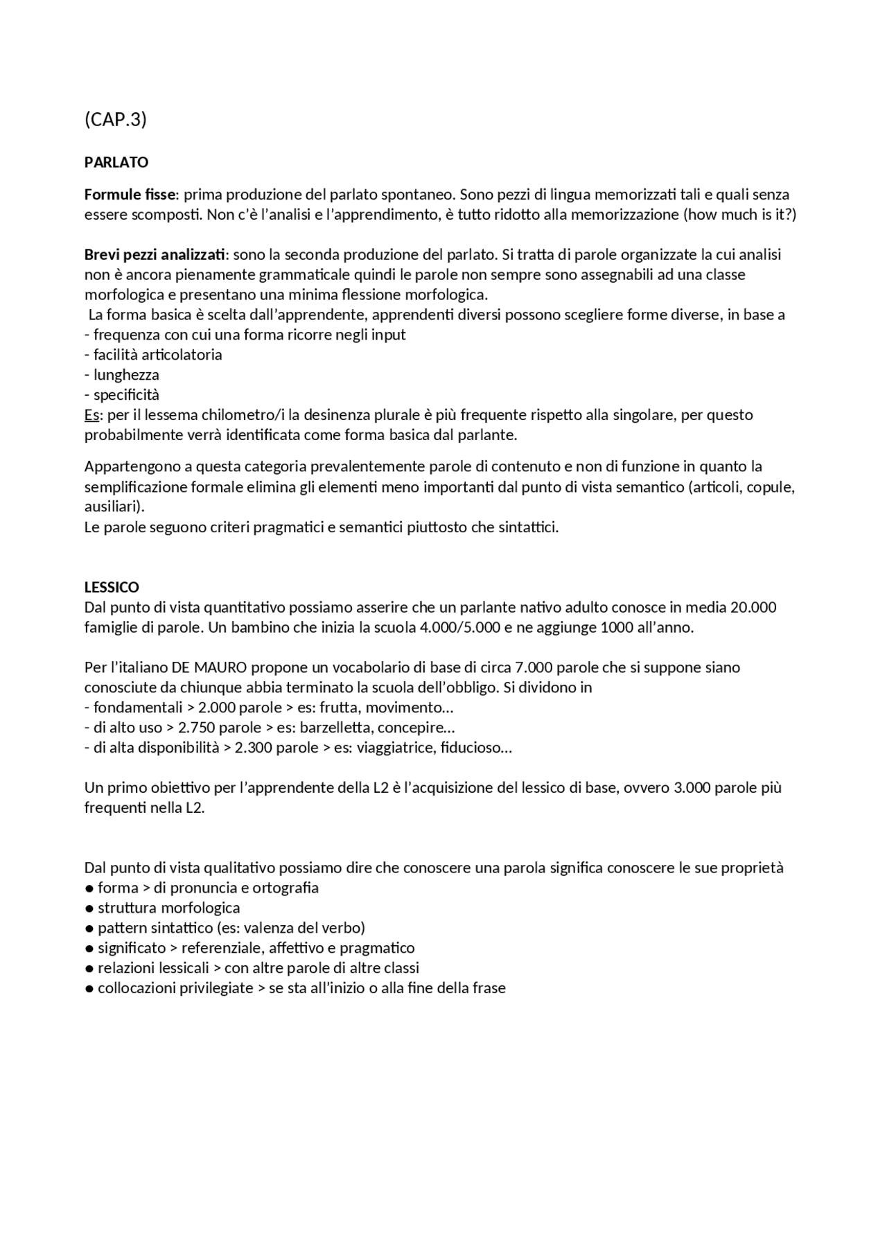 Imparare Unaltra Lingua Bettoni Docsity