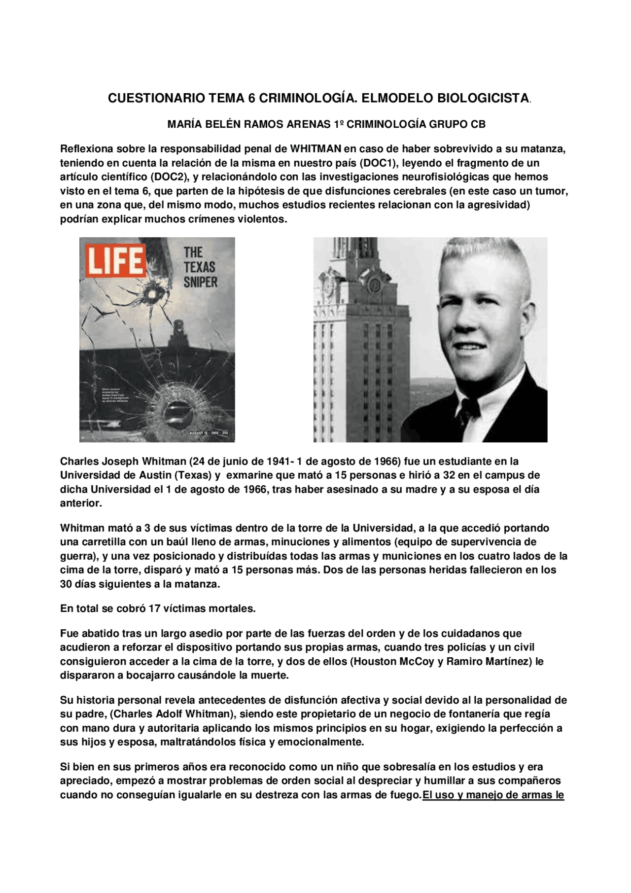 El modelo Biologicista en Criminología | Ejercicios de Criminología ...