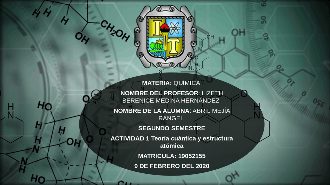Teoría Cuántica Y Estructura Atómica Slides De Chimie Docsity