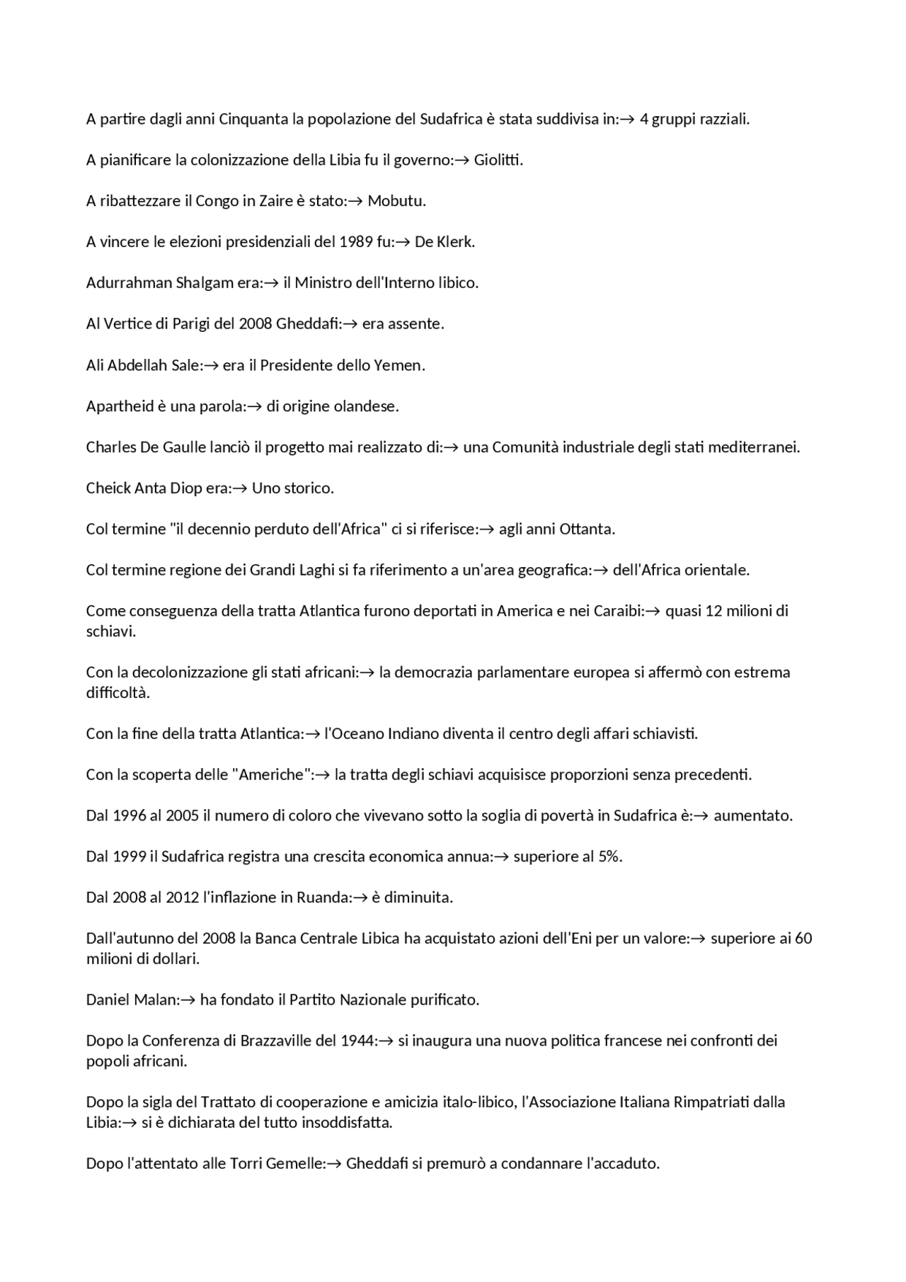 Storia Ed Istituzioni Riassunto Docsity