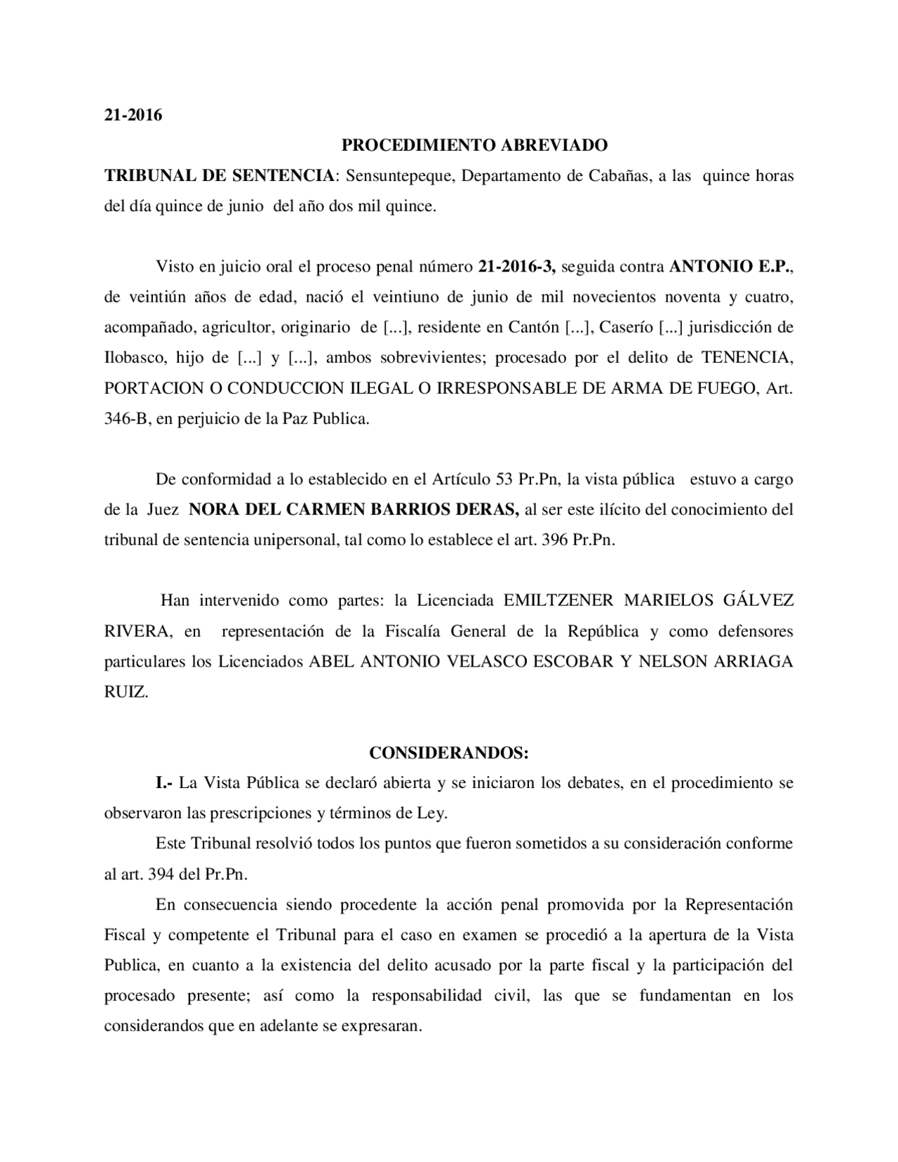 Procedimiento abreviado - Docsity