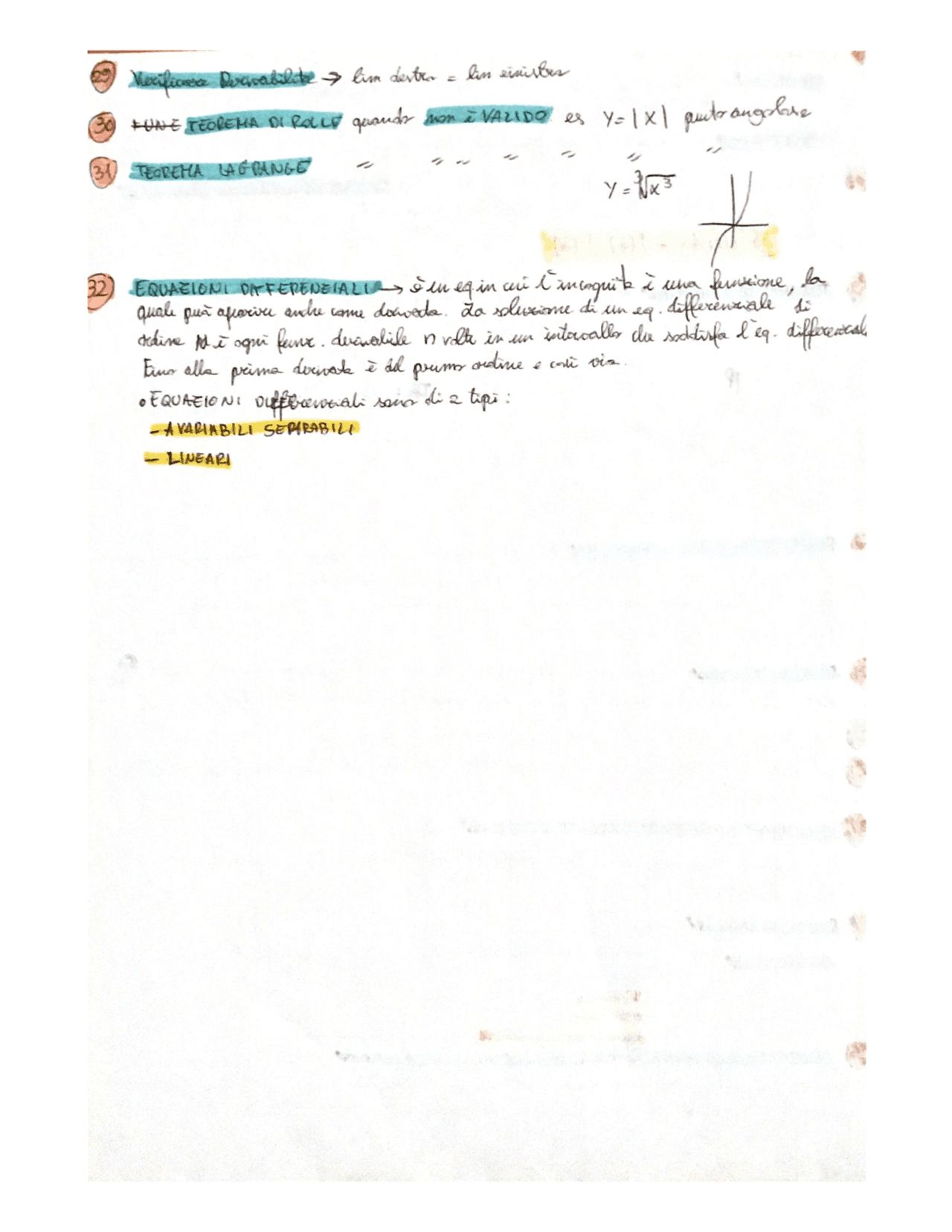 Domande Matematica Per Maturità Parte 4 Docsity