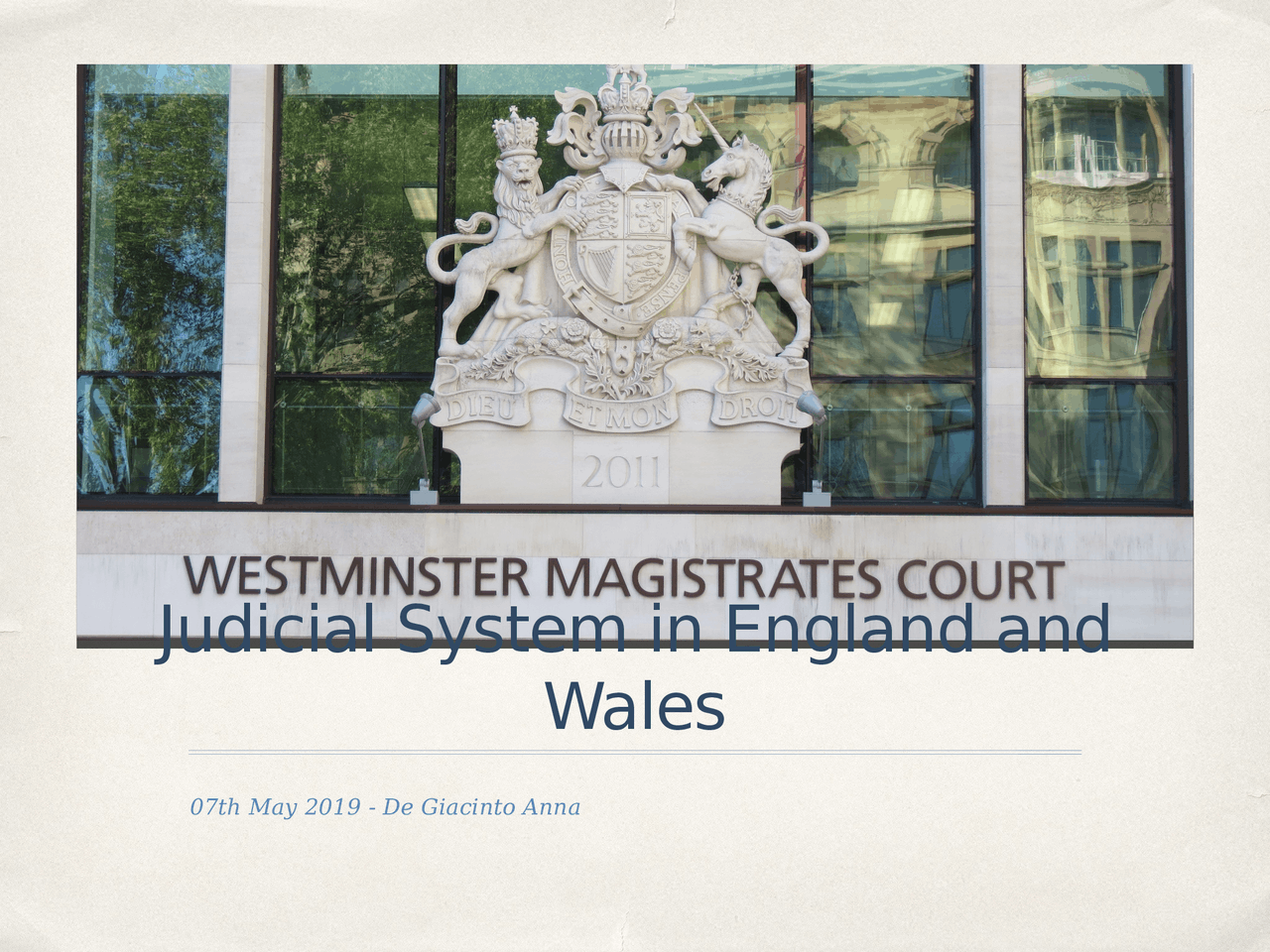The Judicial System in England and Wales: A Comprehensive Overview ...