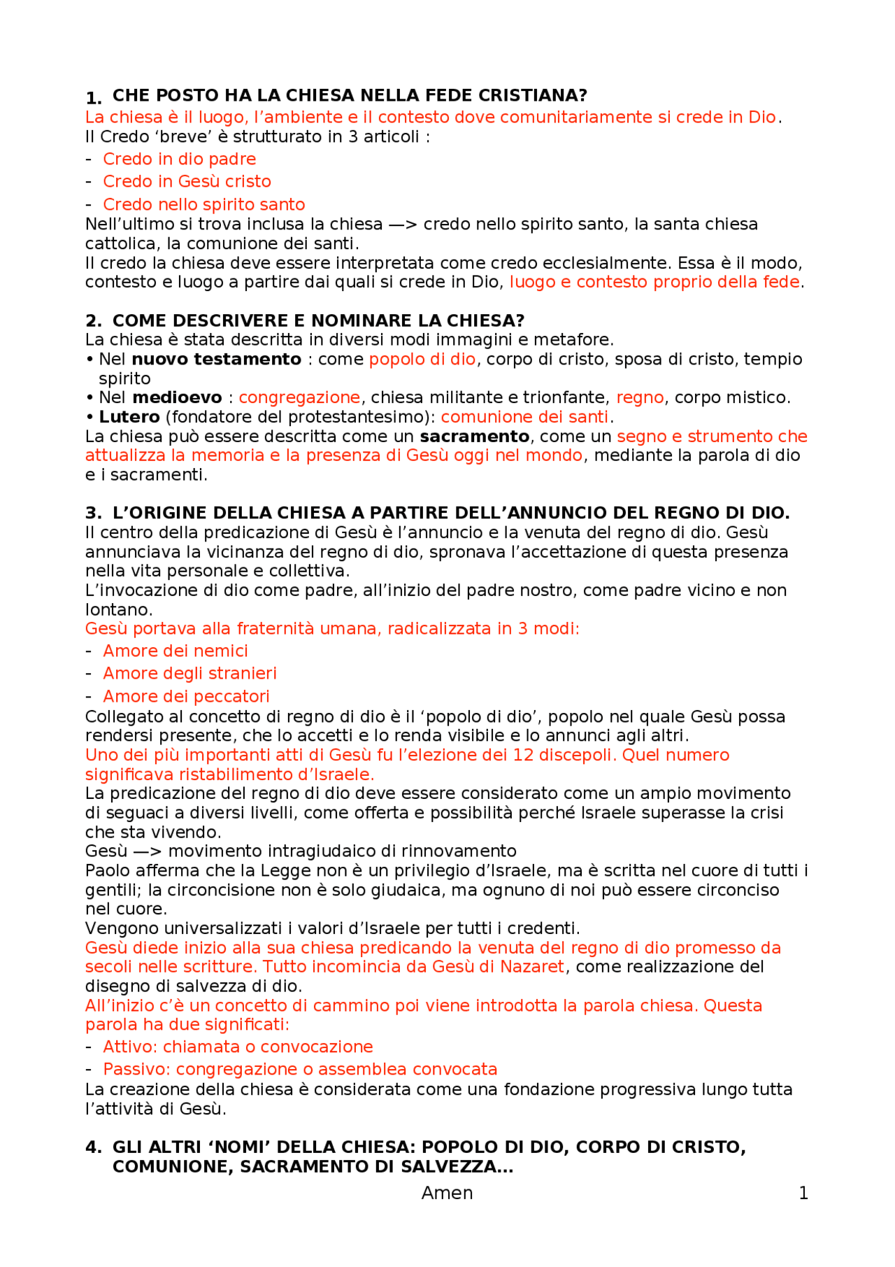 Teologia Ii De Vecchi Docsity