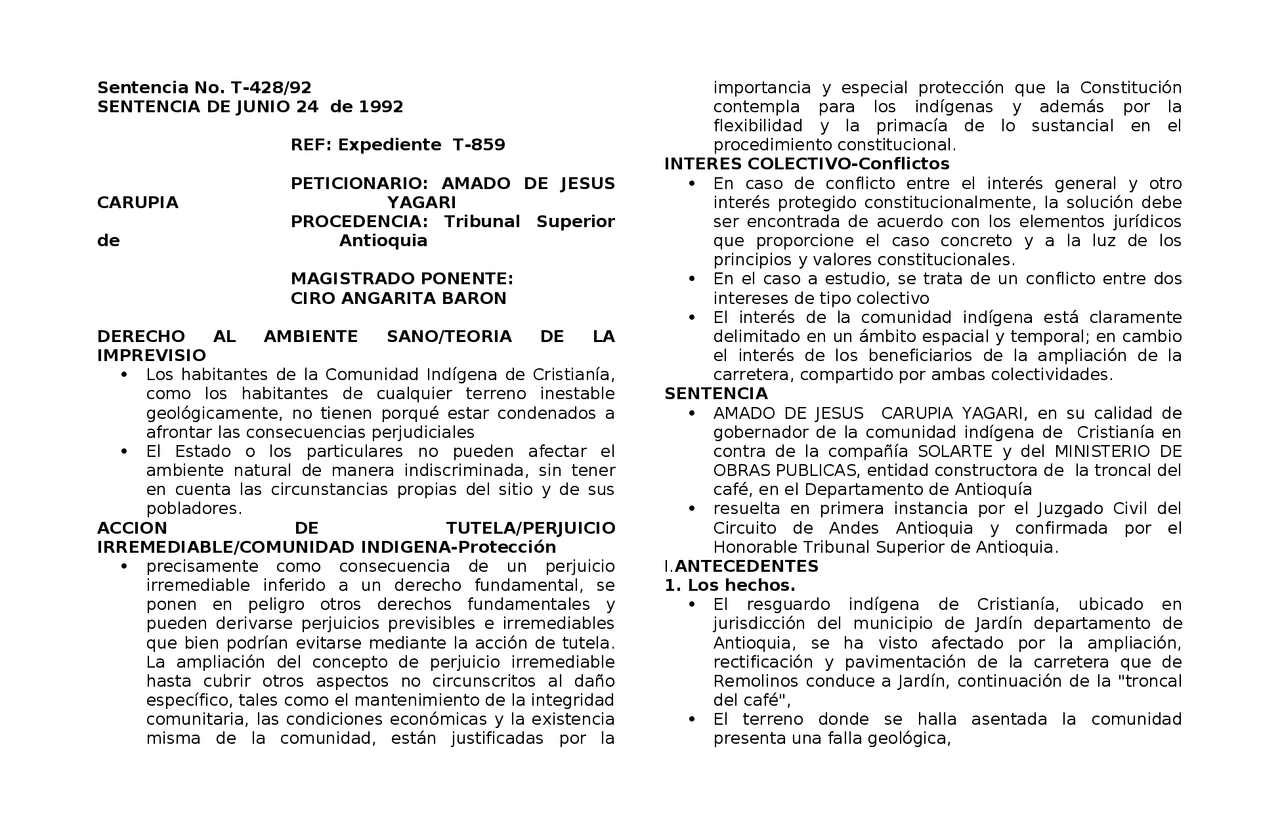 Análisis Sentencia Docsity