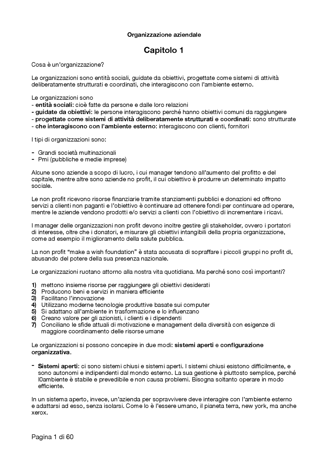 Organizzazione Aziendale Richard Daft Docsity