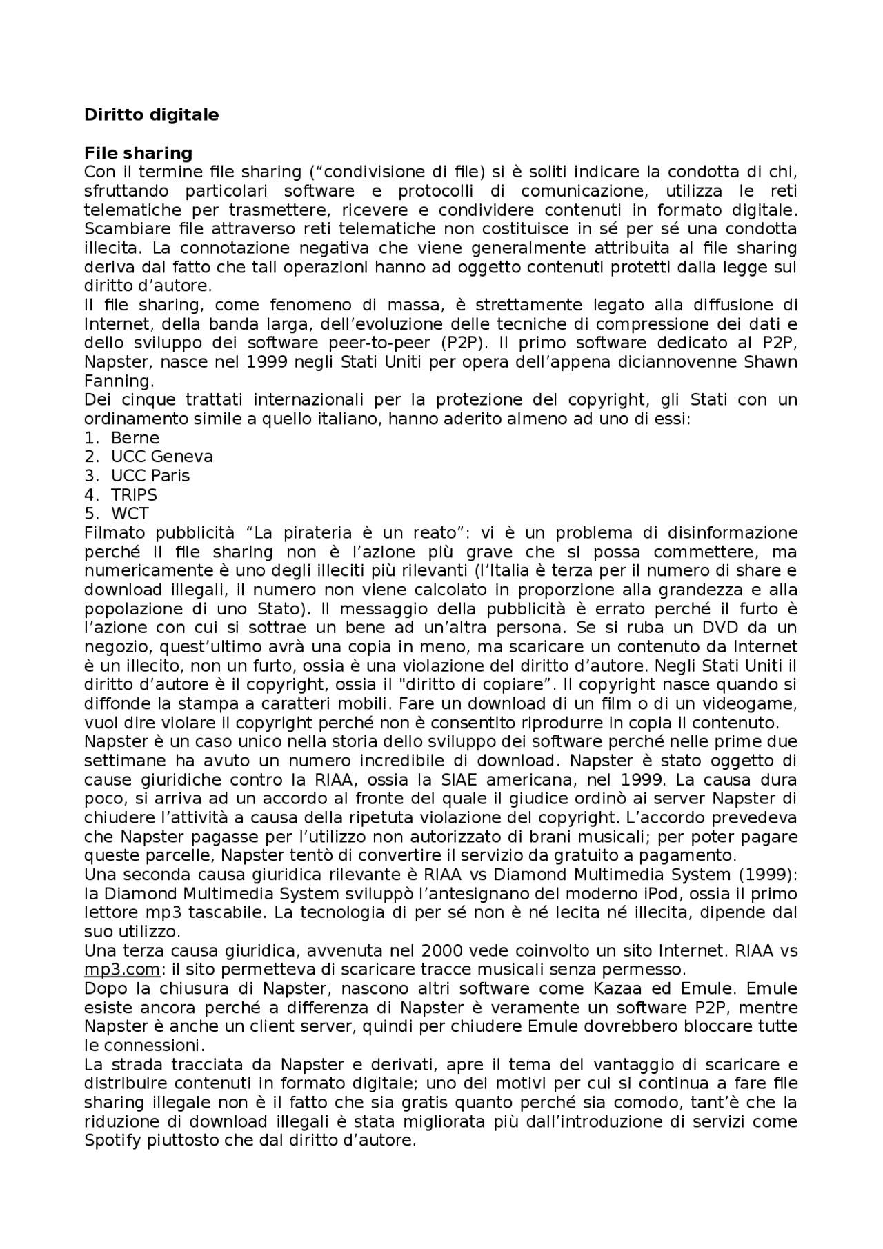 Diritto Digitale Riassunto Delle Lezioni Del Prof Jori Di Scienze