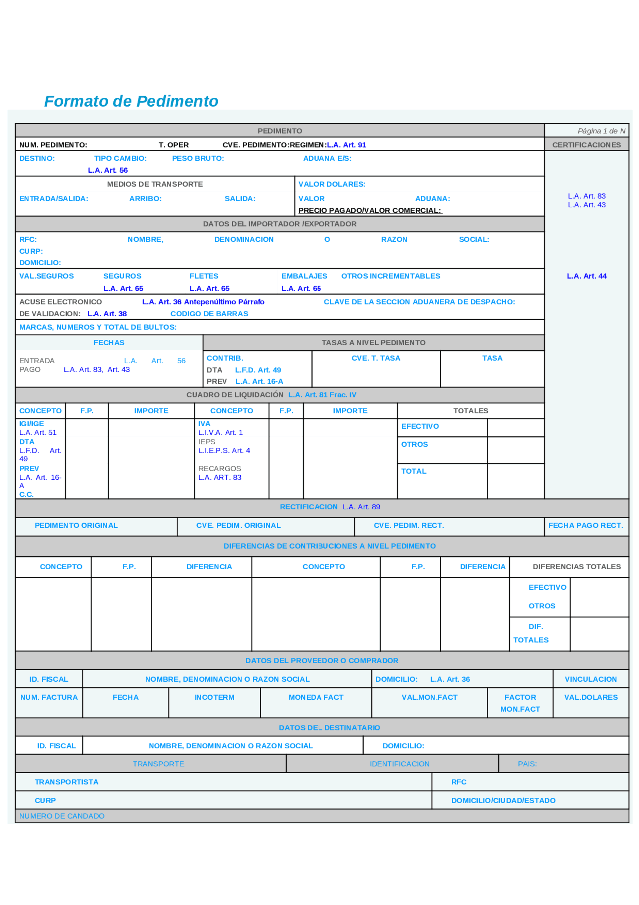 Formato De Pedimento Docsity Formato De Pedimento Docsity