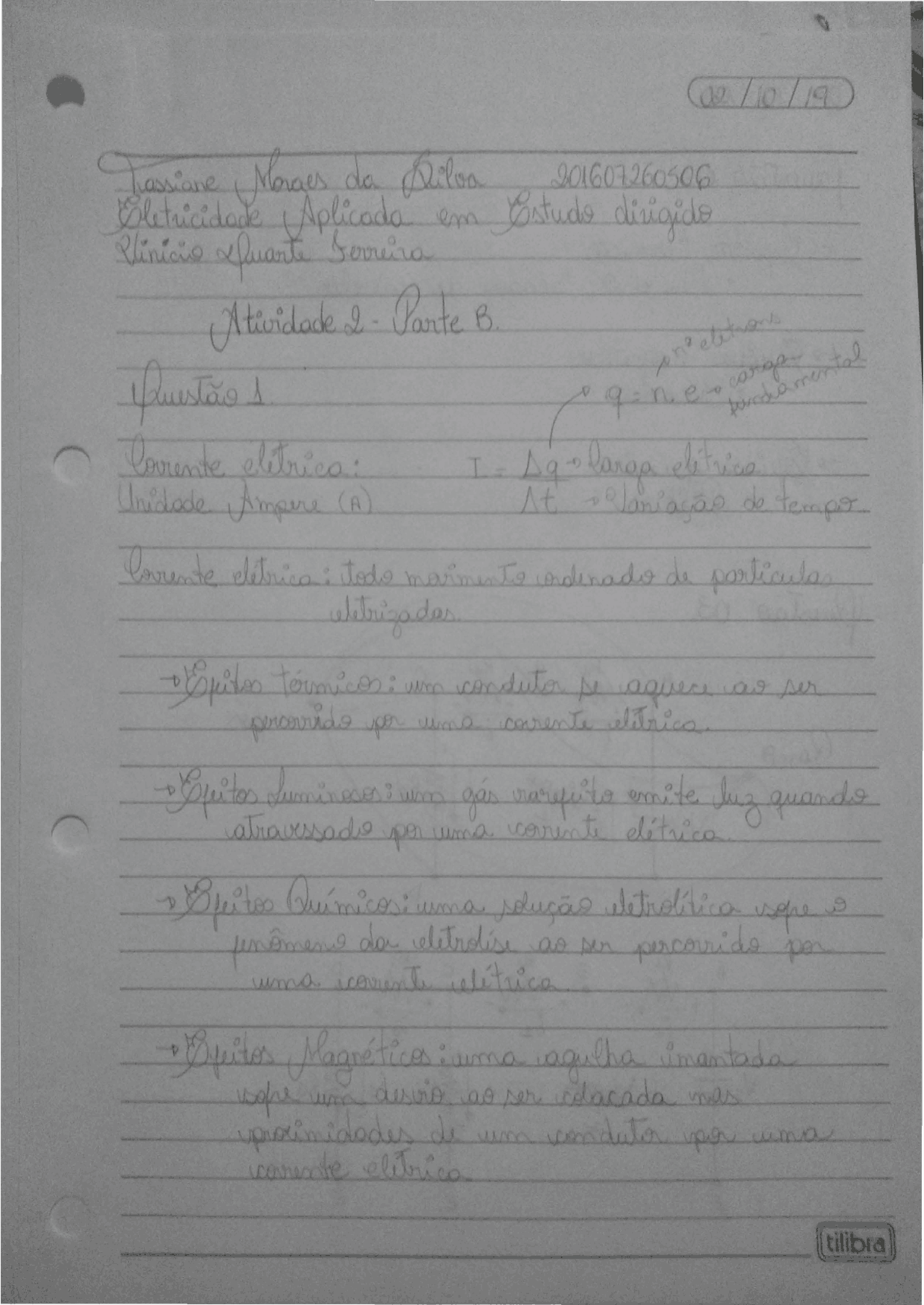 Eletricidade Aplicada Docsity